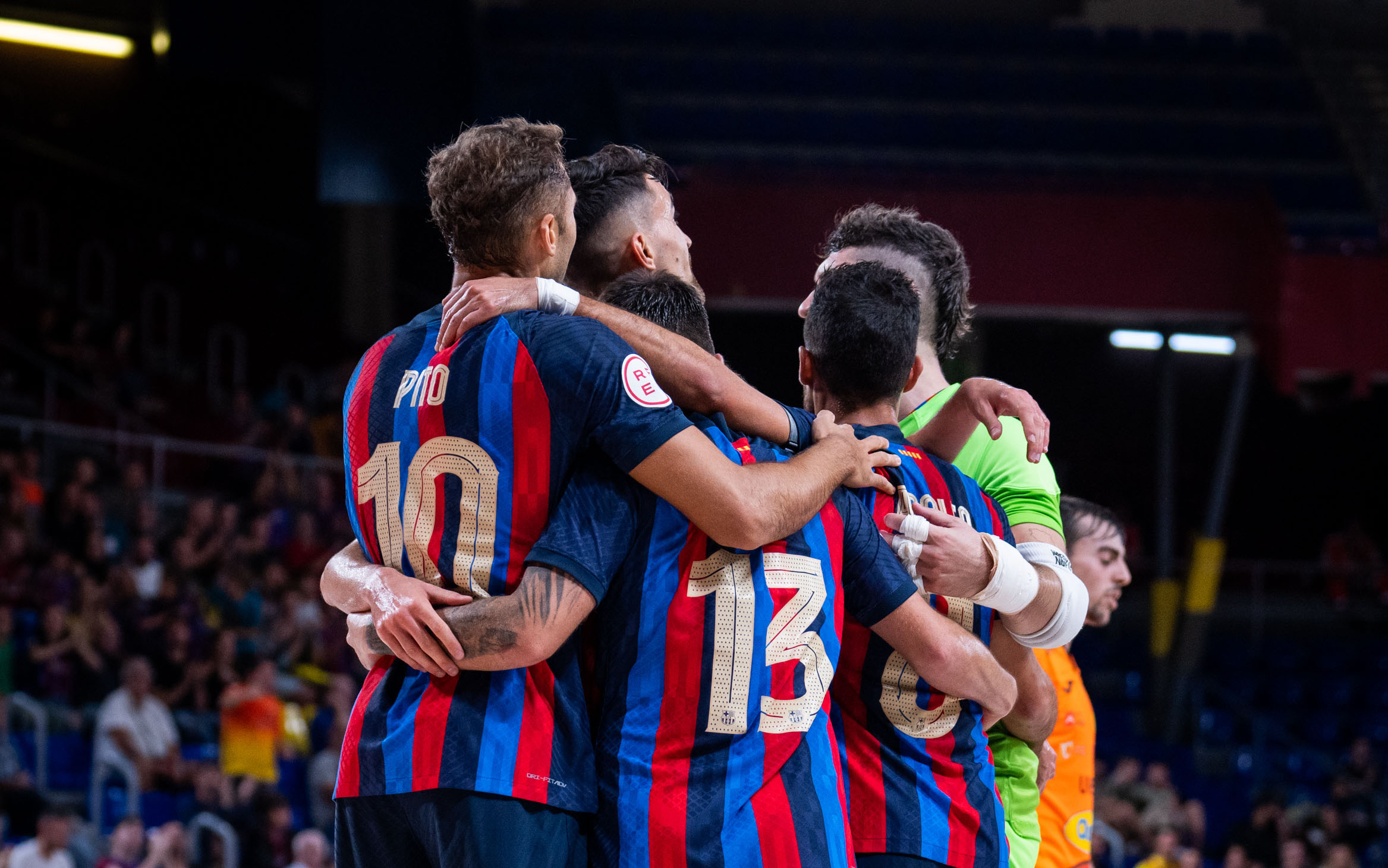 Barça - Aspil: Un líder sòlid (5-1)