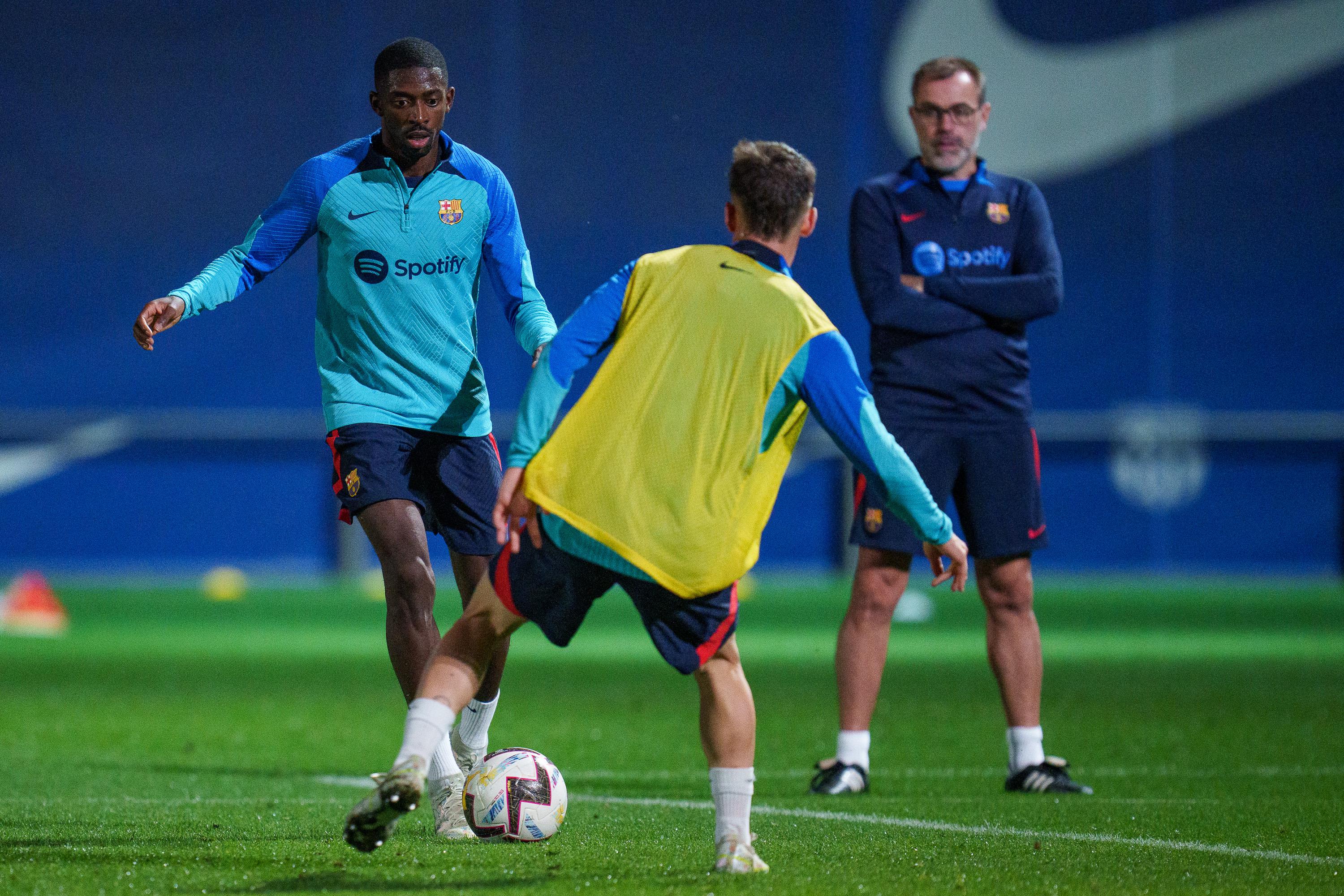 L'entrenament del primer equip (02/11/2022)