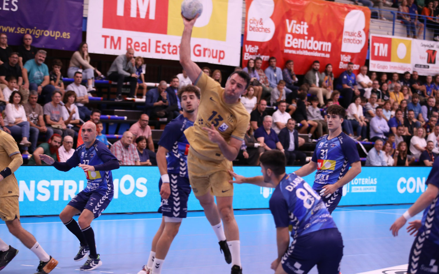 Benidorm 24-35 Barça: Victory to maintain the winning run