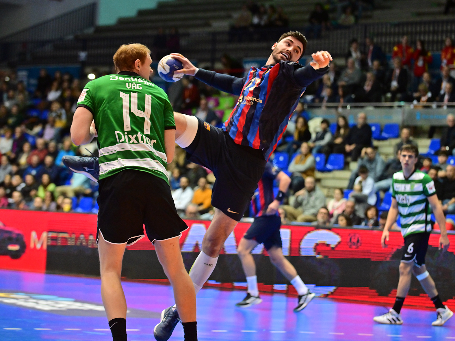 Barça 37-34 Sporting Clube de Portugal: Great comeback and into the final!