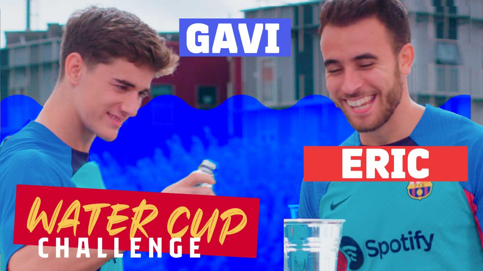 Gavi vs Eric: The Water Cup Challenge?