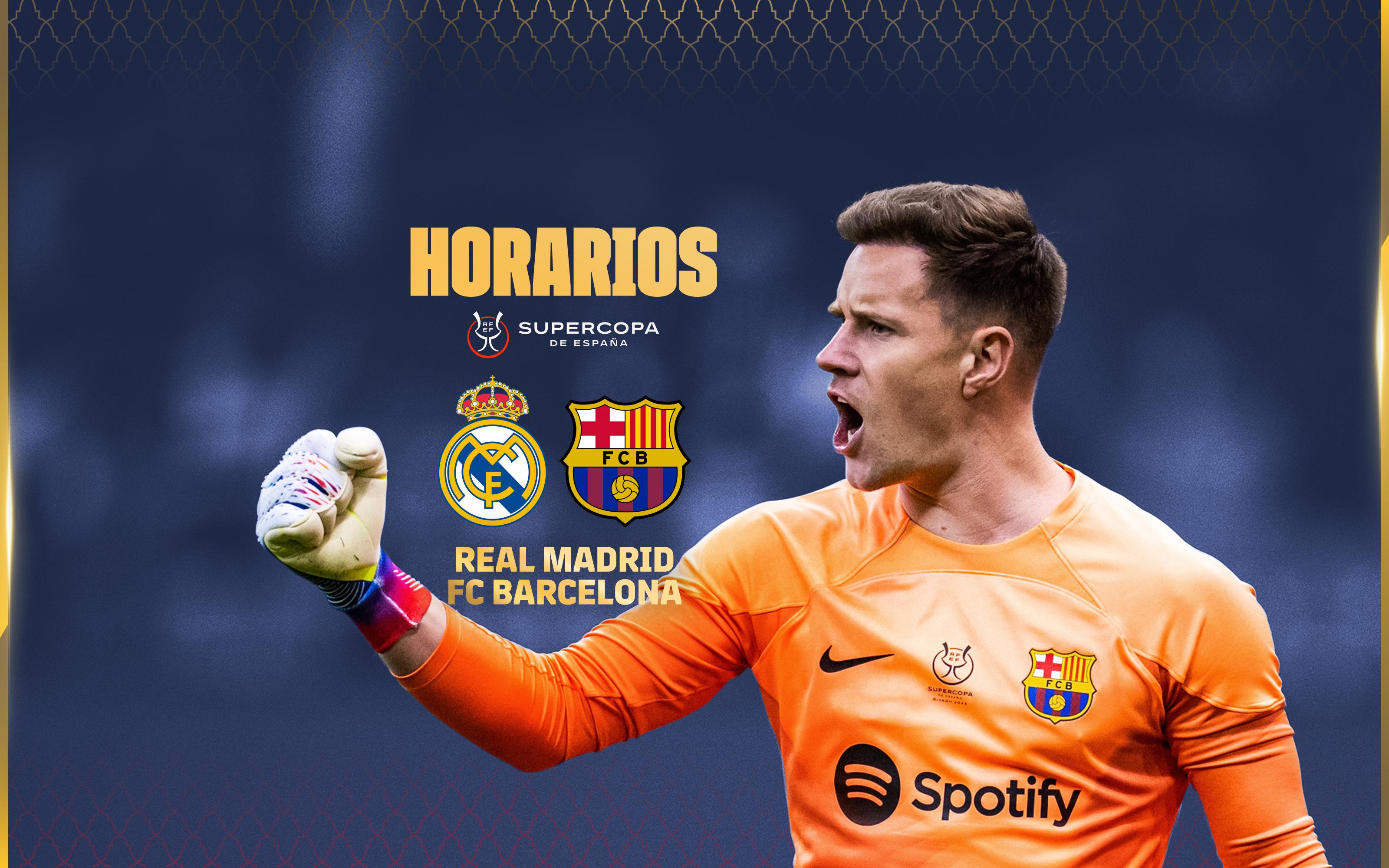 ¿Cuándo y dónde ver al Madrid - Barça de la final de Supercopa?