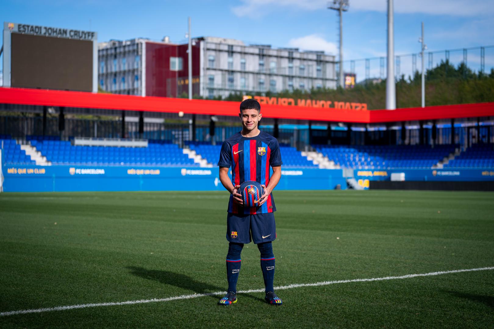 Lucas Román, nuevo jugador del Barça Atlètic