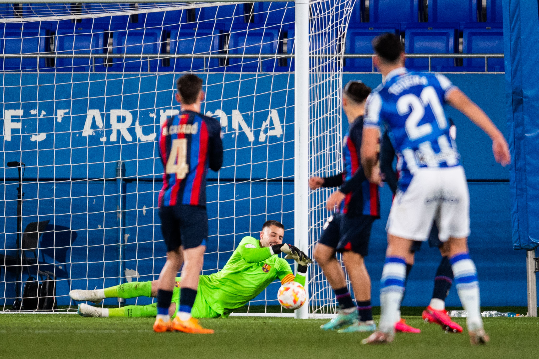 Barça Atlètic- Real Sociedad B (1-1)
