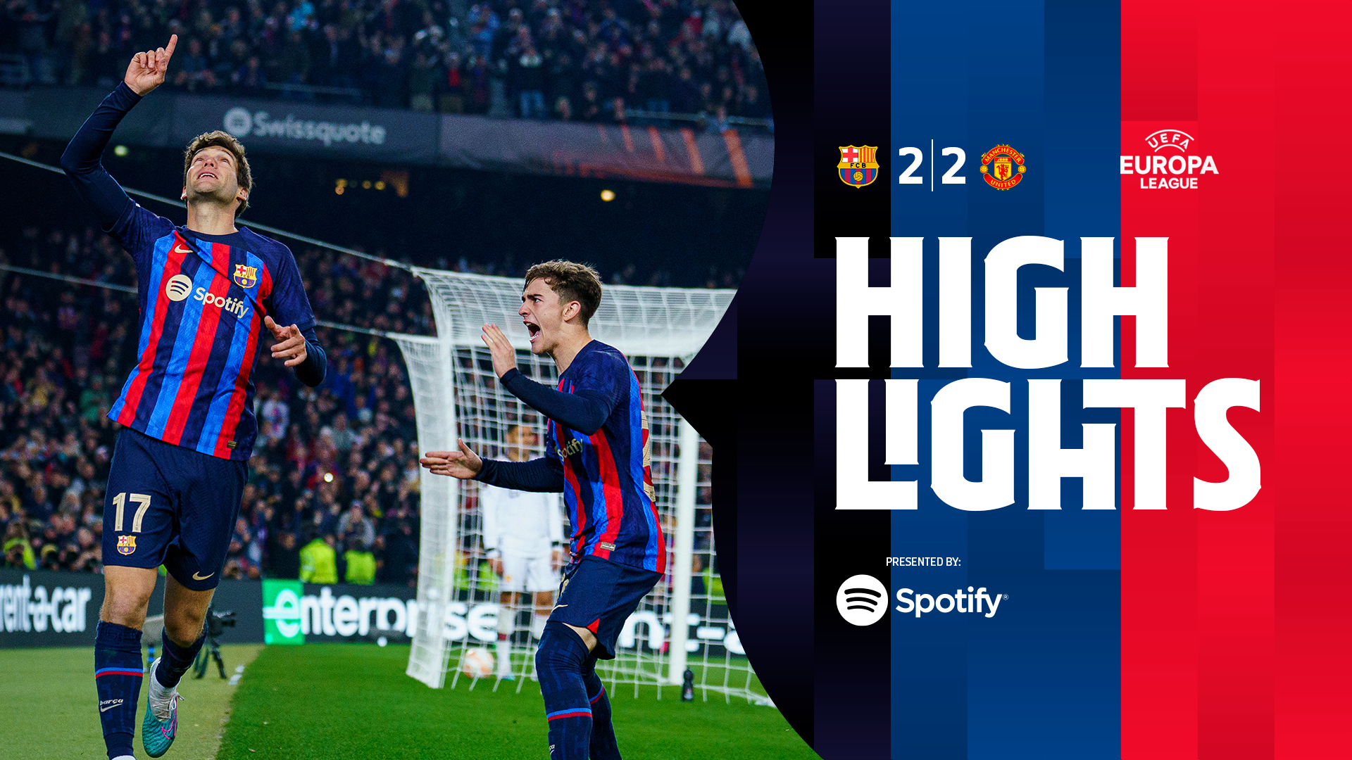 Les moments forts du choc Barça - Manchester United (2-2)