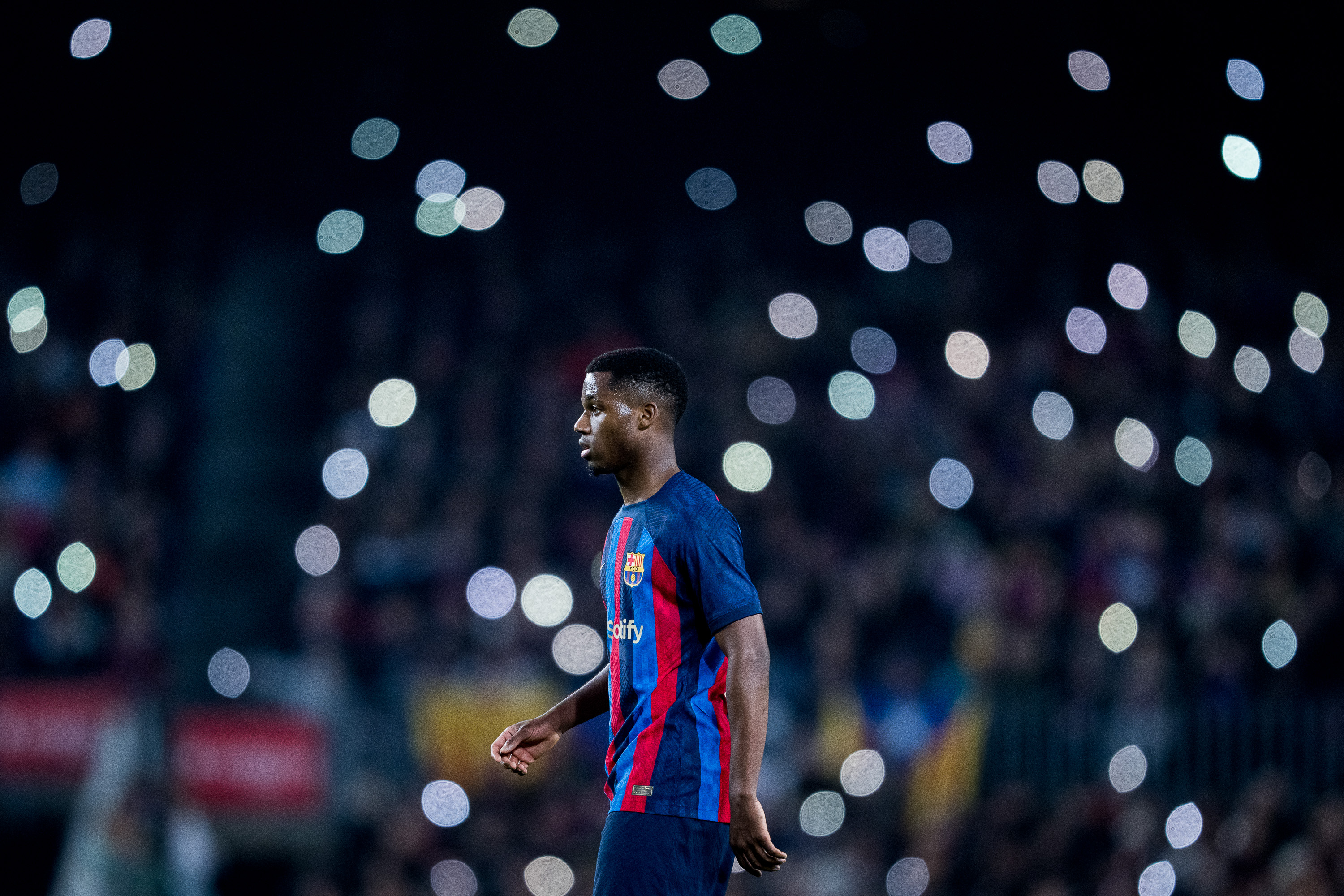 Ansu Fati: 'I want to thank the fans for their support'