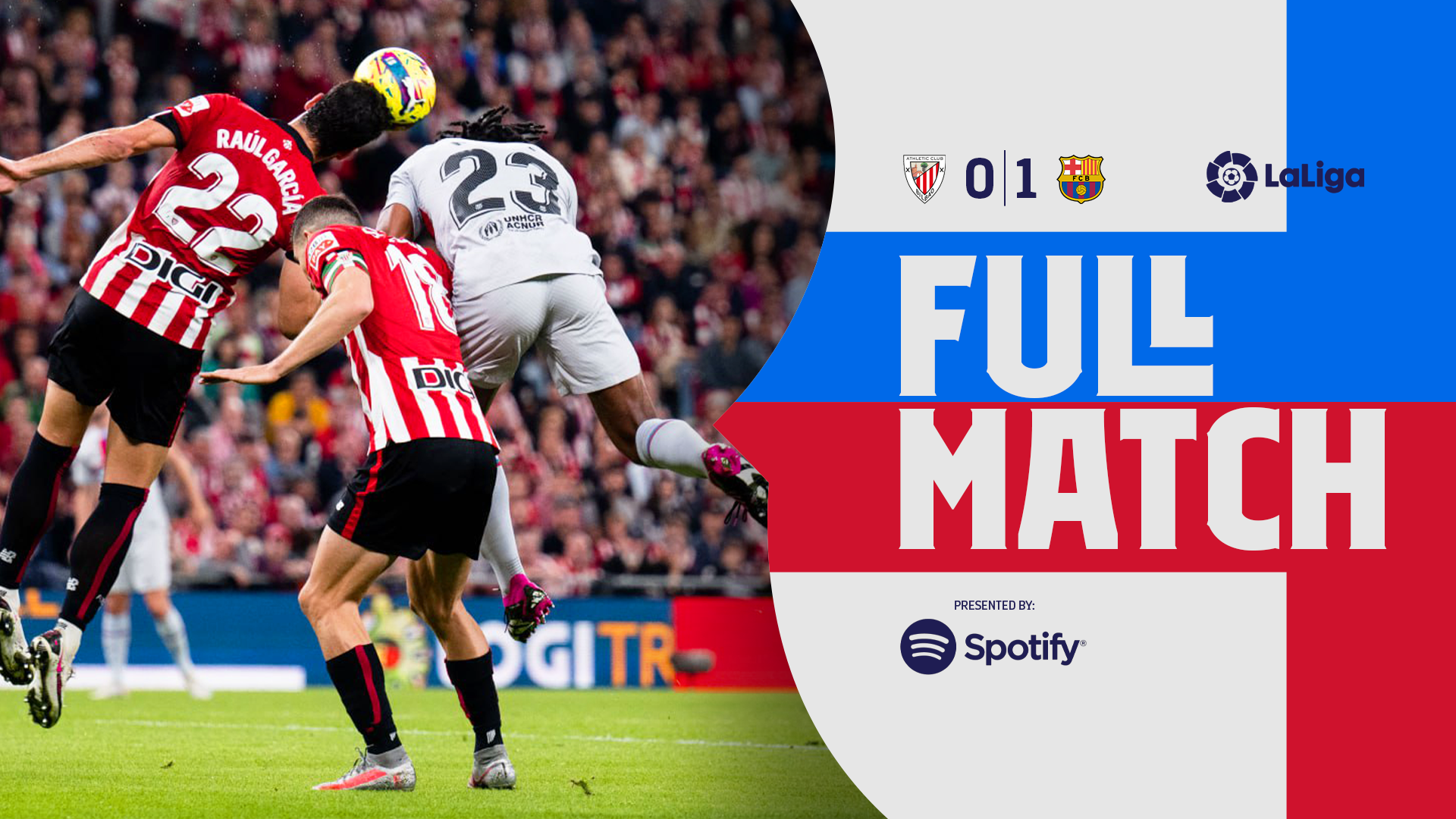 FULL MATCH | Athletic Club - Barça | LaLiga 22/... | Barça One