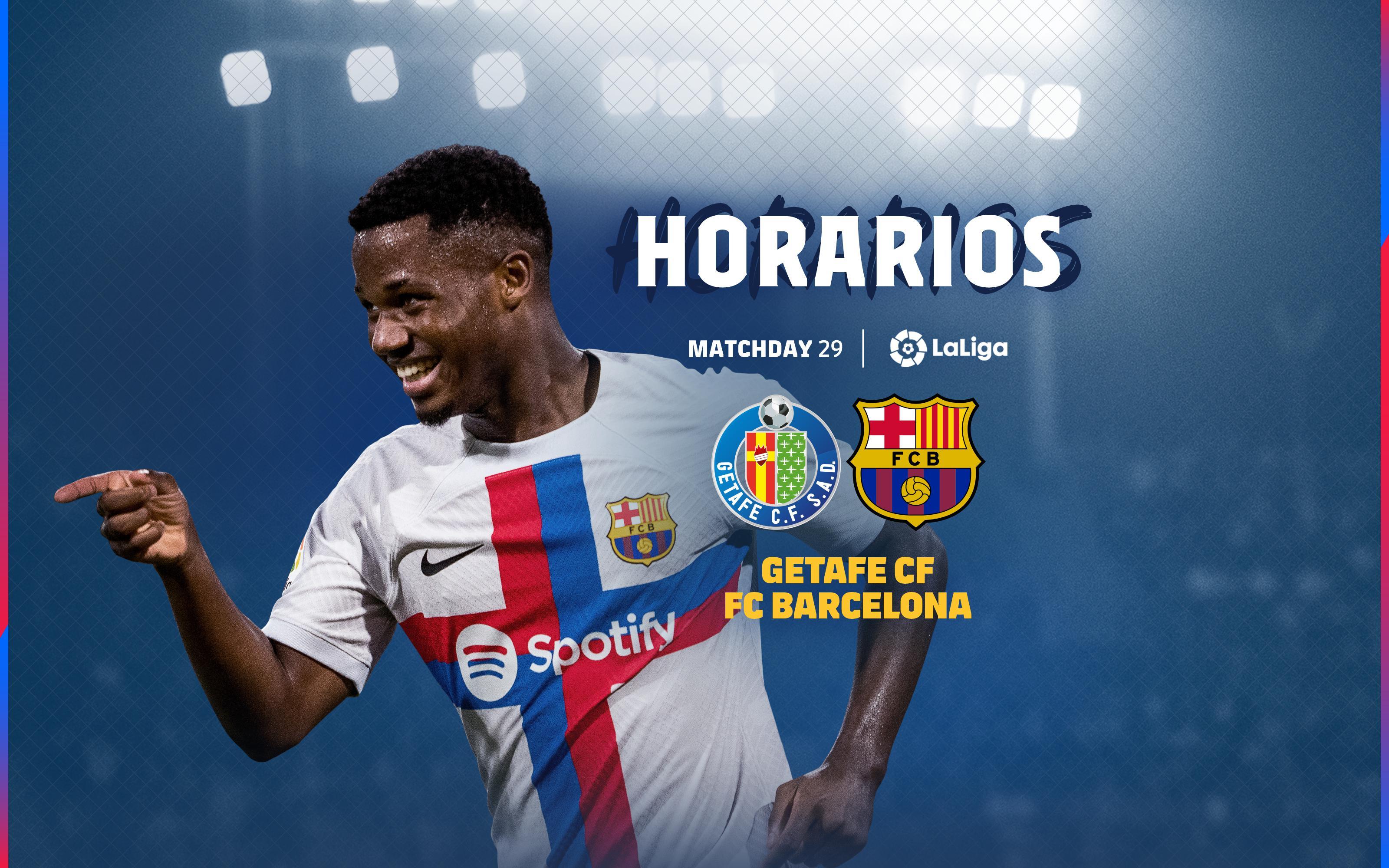 ¿Cuándo y dónde ver el Getafe - FC Barcelona?