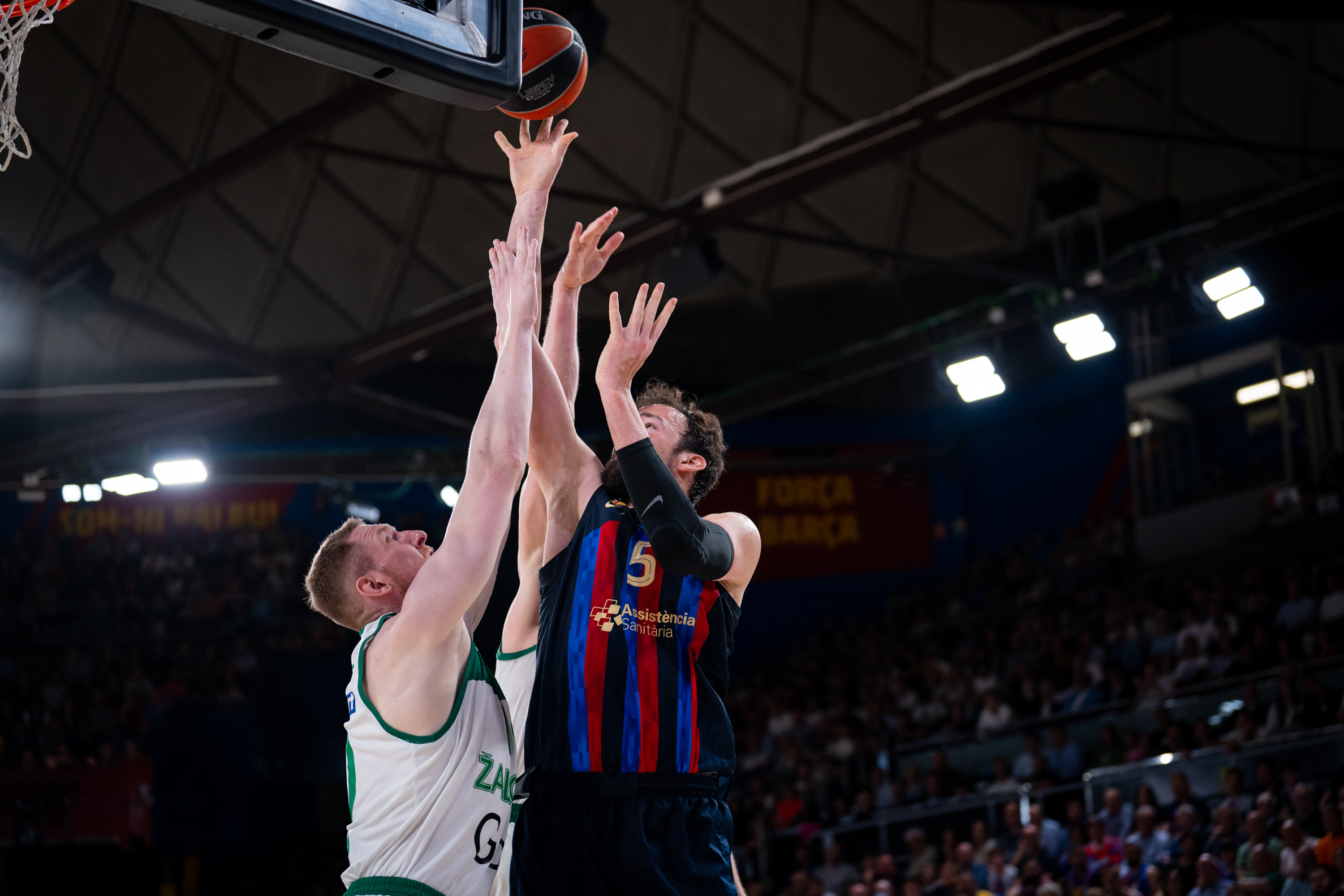 Les imágenes del triunfo contra el Zalgiris