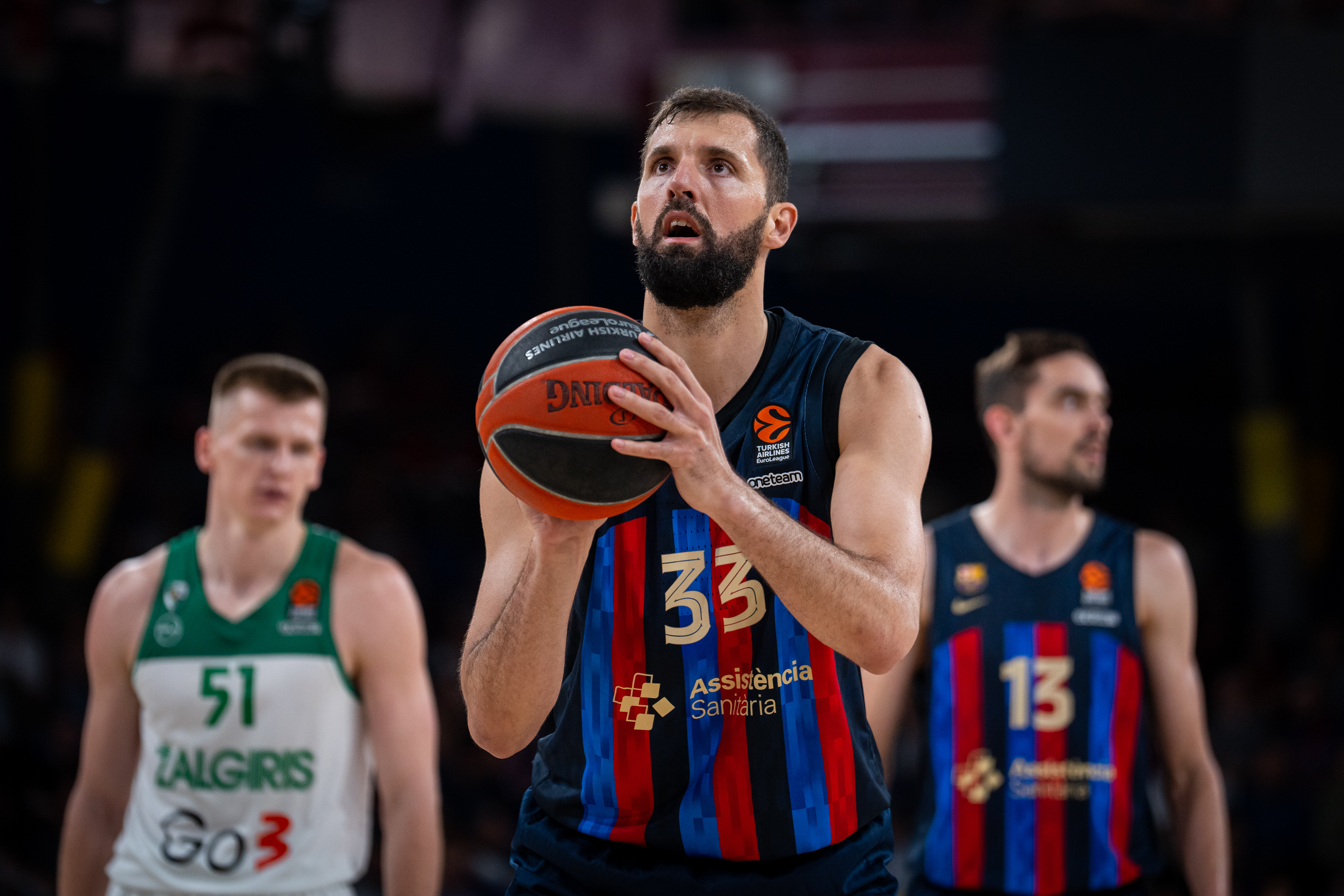 Photos from the win over Zalgiris