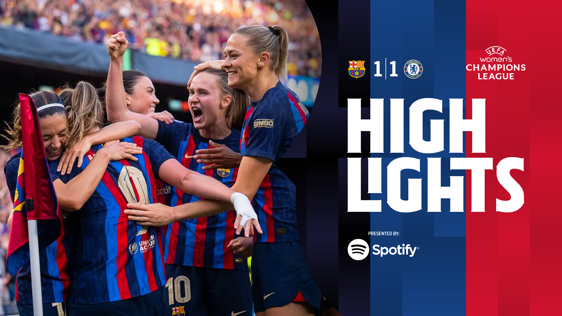 HIGHLIGHTS | Barça 1-1 Chelsea | UEFA Women's Champions League 22/23