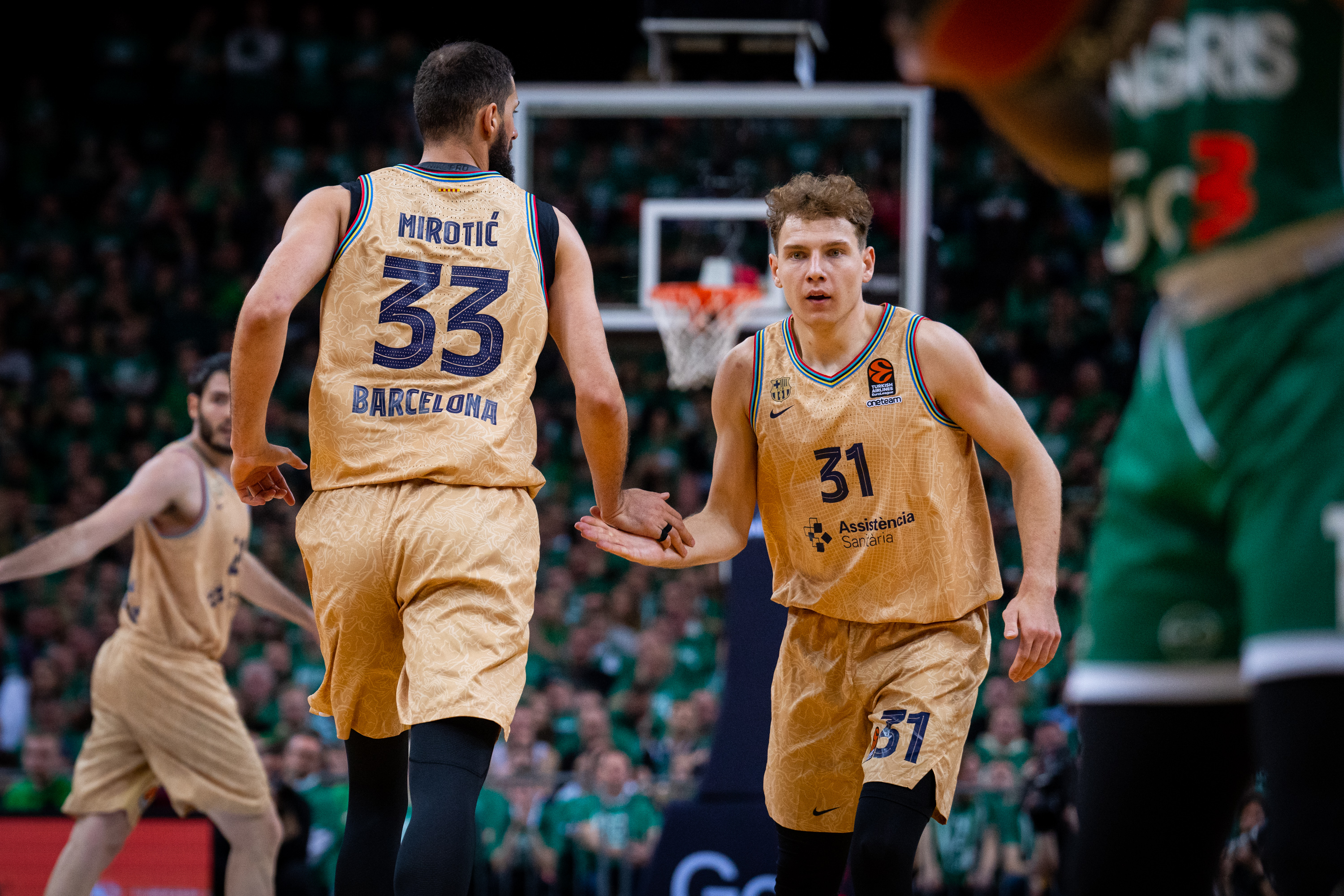 The decisive win against Zalgiris in photos