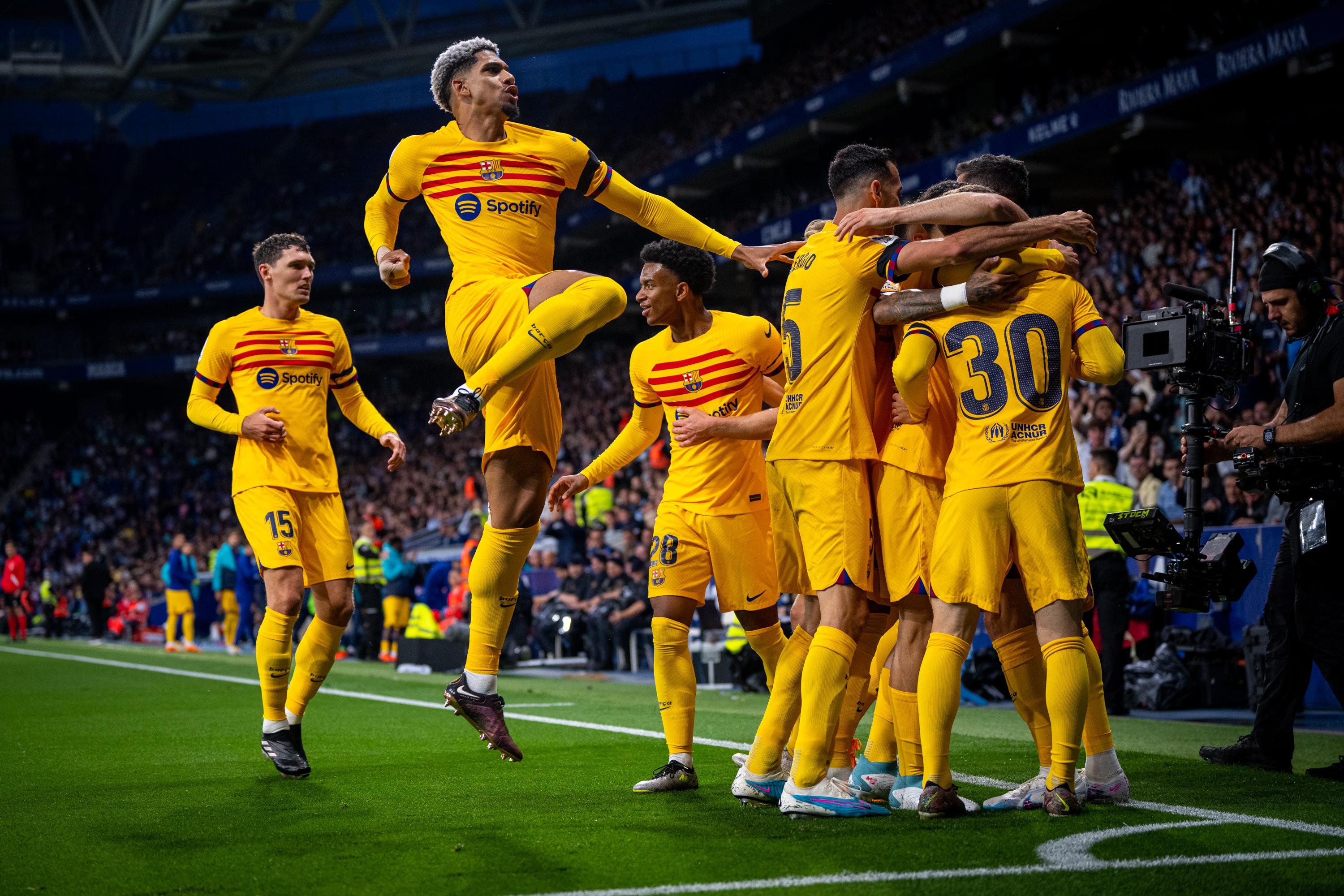 The win against Espanyol in photos