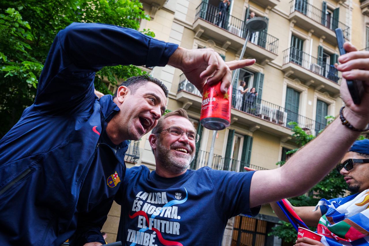 The best photos from the league champions' parade