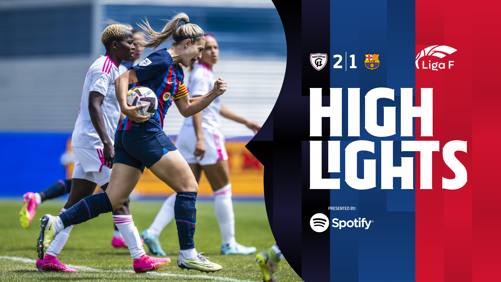 HIGHLIGHTS | Madrid CFF 2-1 Barça | Liga F 22/23
