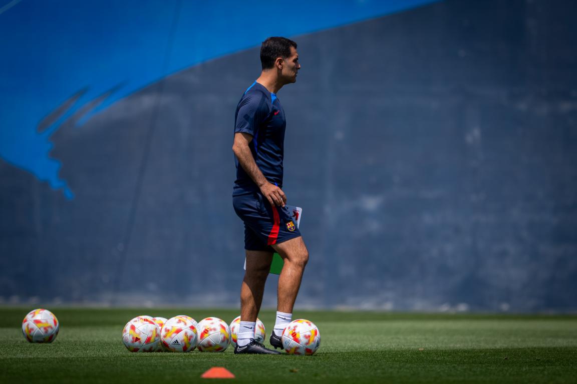 Declaraciones Rafa Márquez, previa Barça Atlètic - UD Logroñés J38