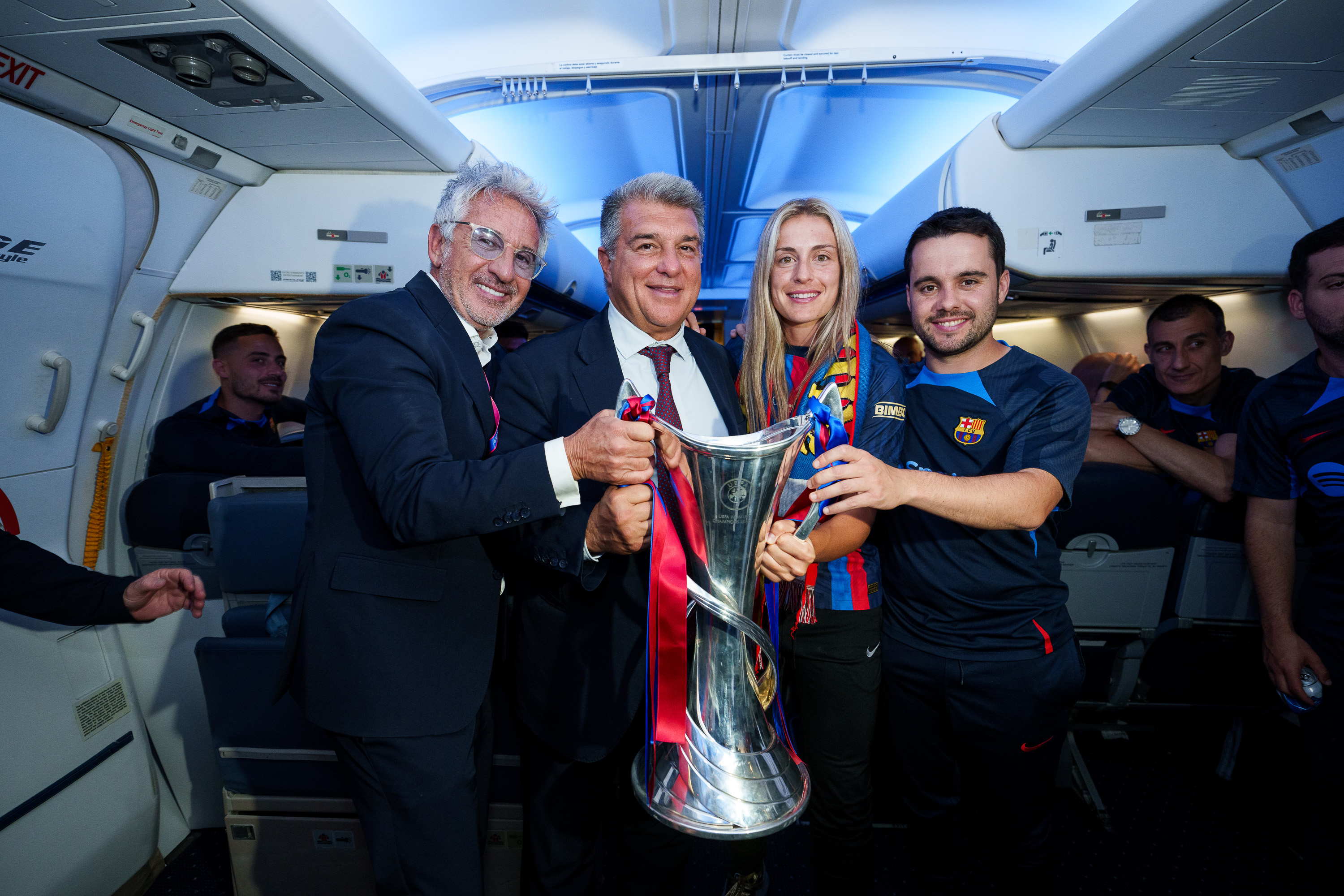 Joan Laporta: "Este equipo sigue haciendo historia"