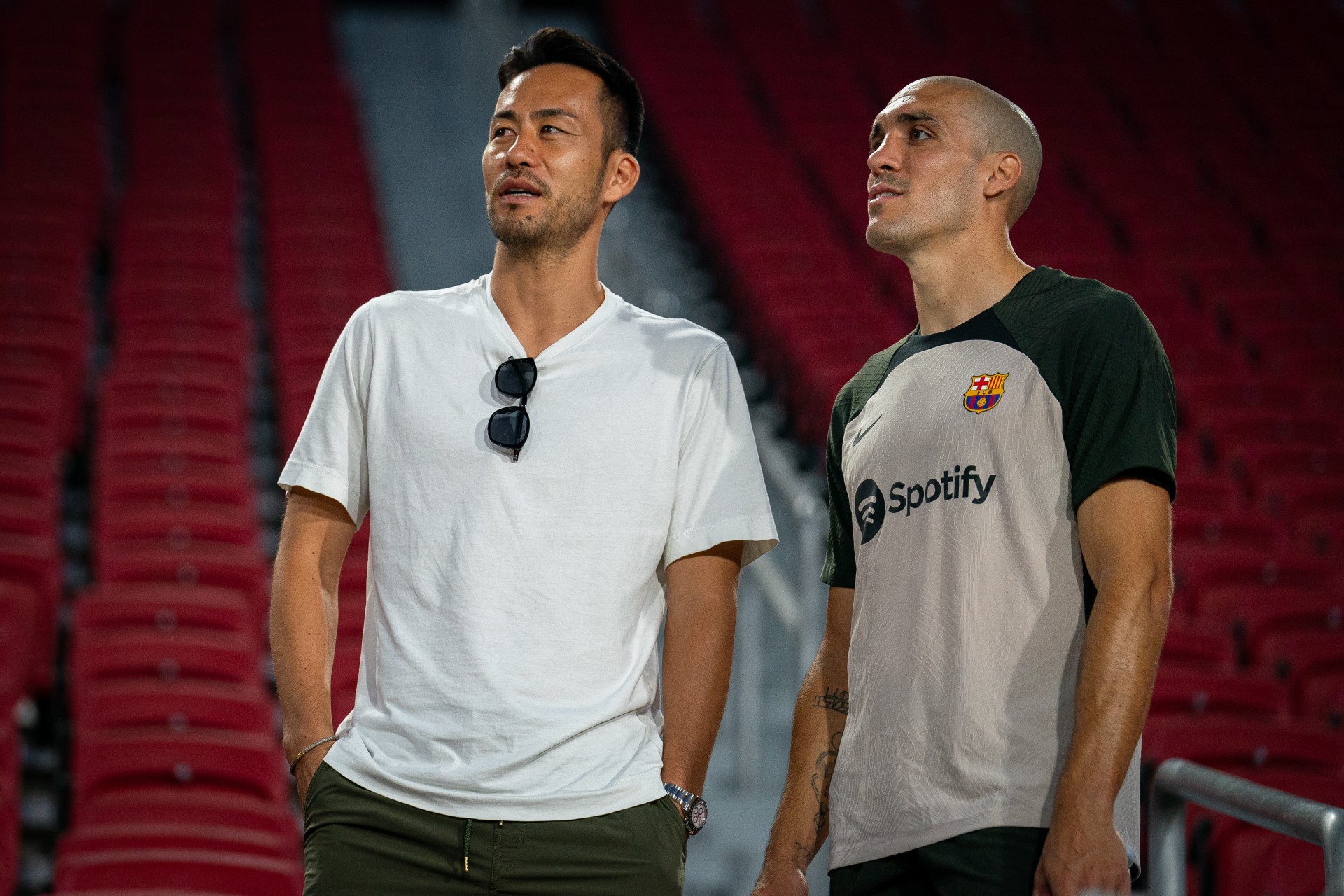 Oriol Romeu meets an old friend