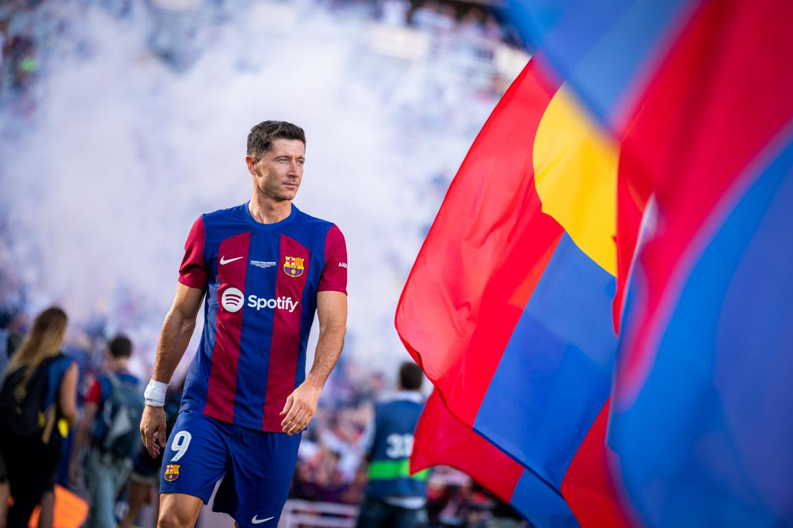 FC Barcelona official presentation in pictures