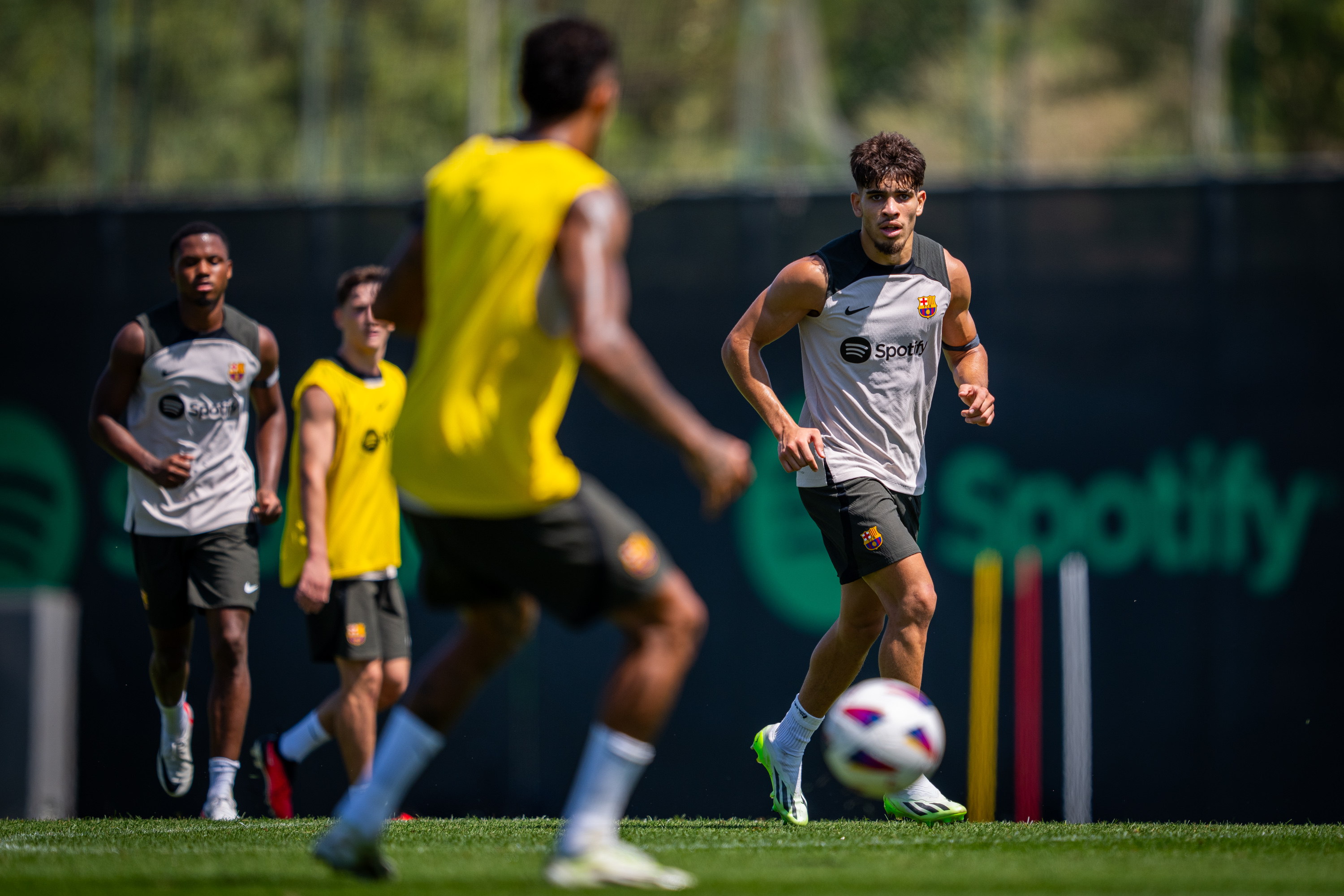 Recovery session after draw at Getafe