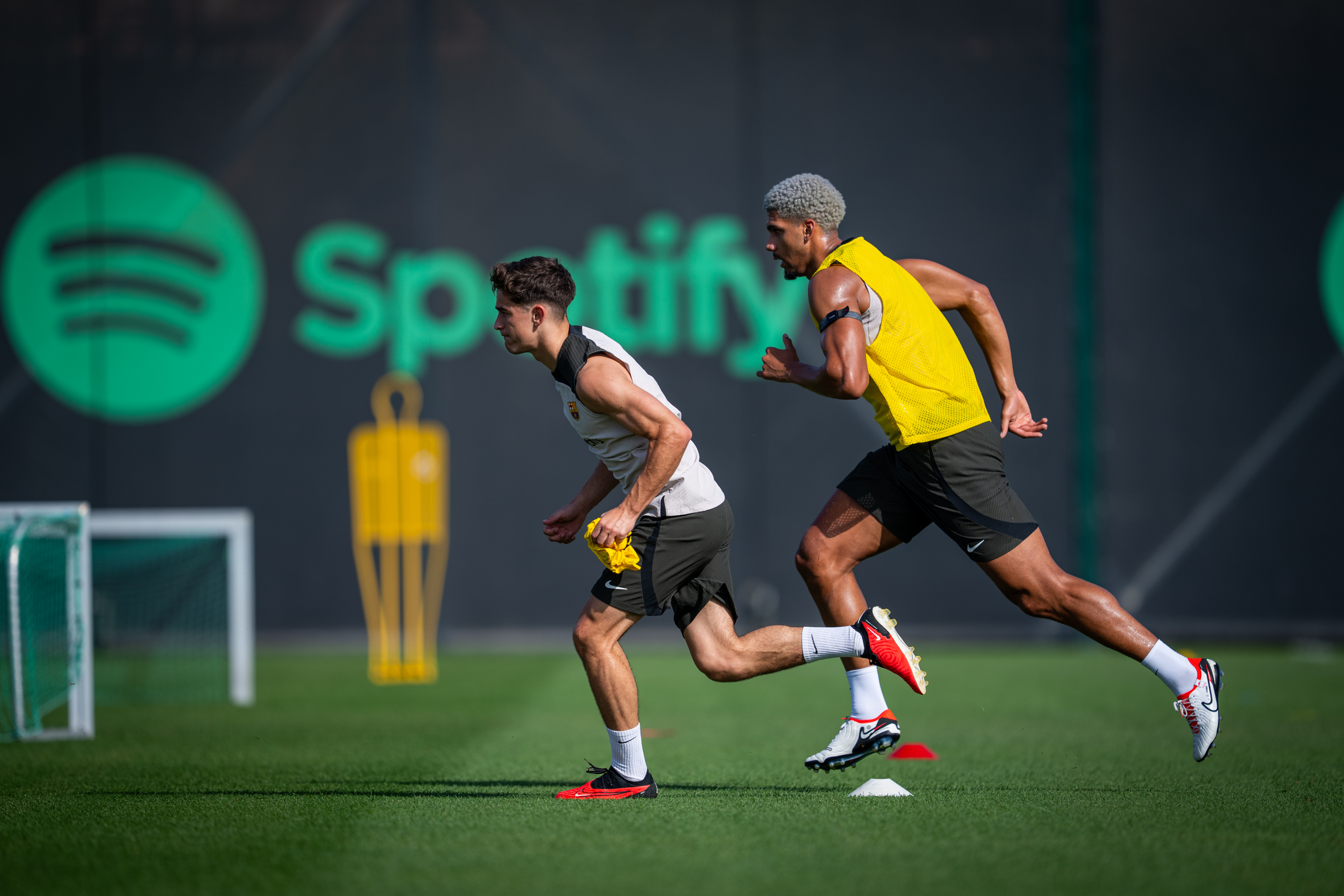 Thursday morning training session