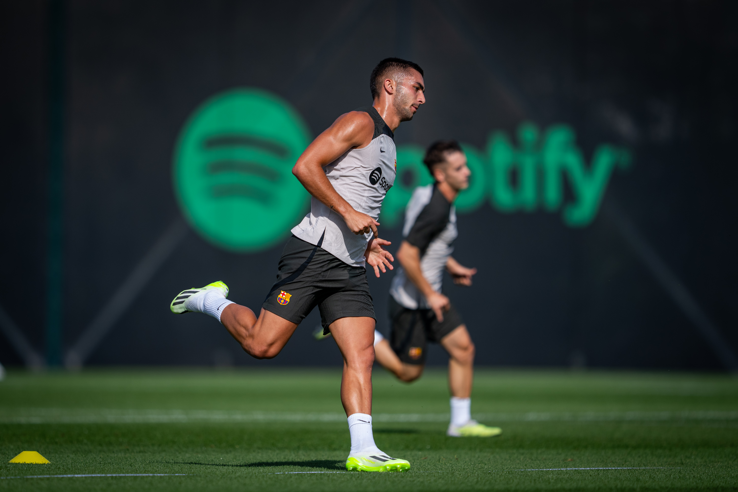 Thursday morning training session