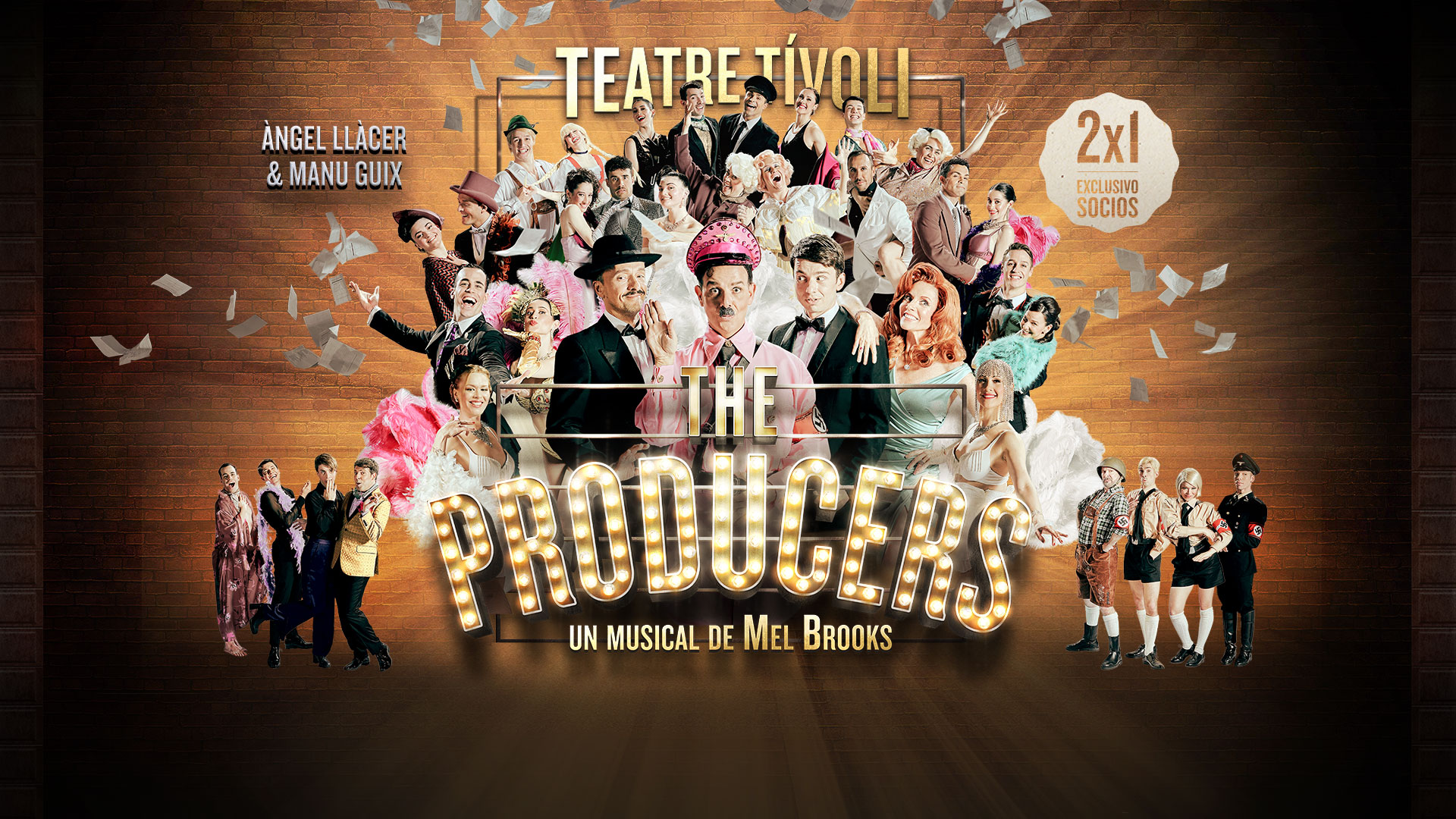 'The Producers' ofrece entradas 2x1 para los socios del Barça