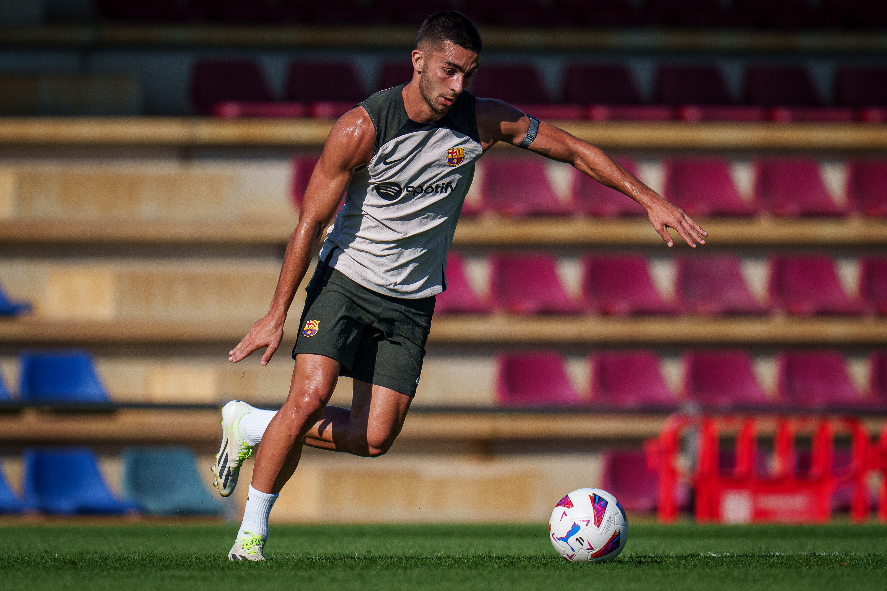 Entrenamiento conjunto con el Barça Atlètic