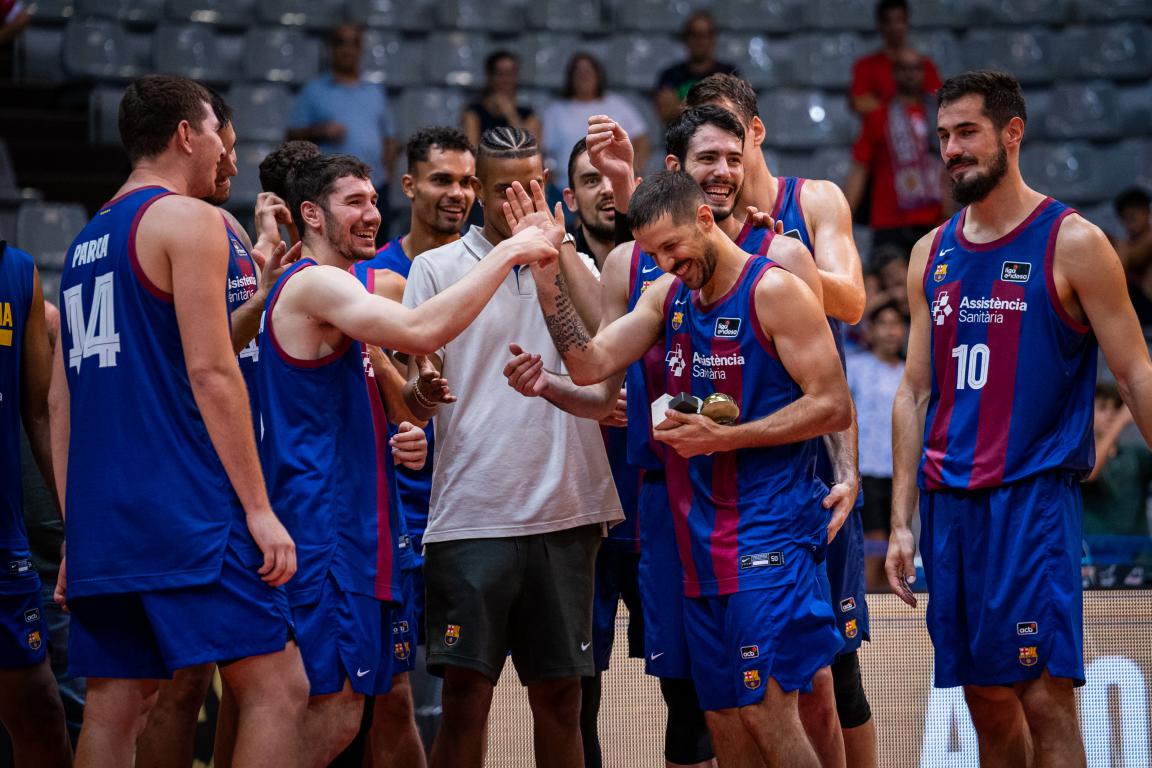 ¡Las imágenes de los campeones de la Lliga Catalana!