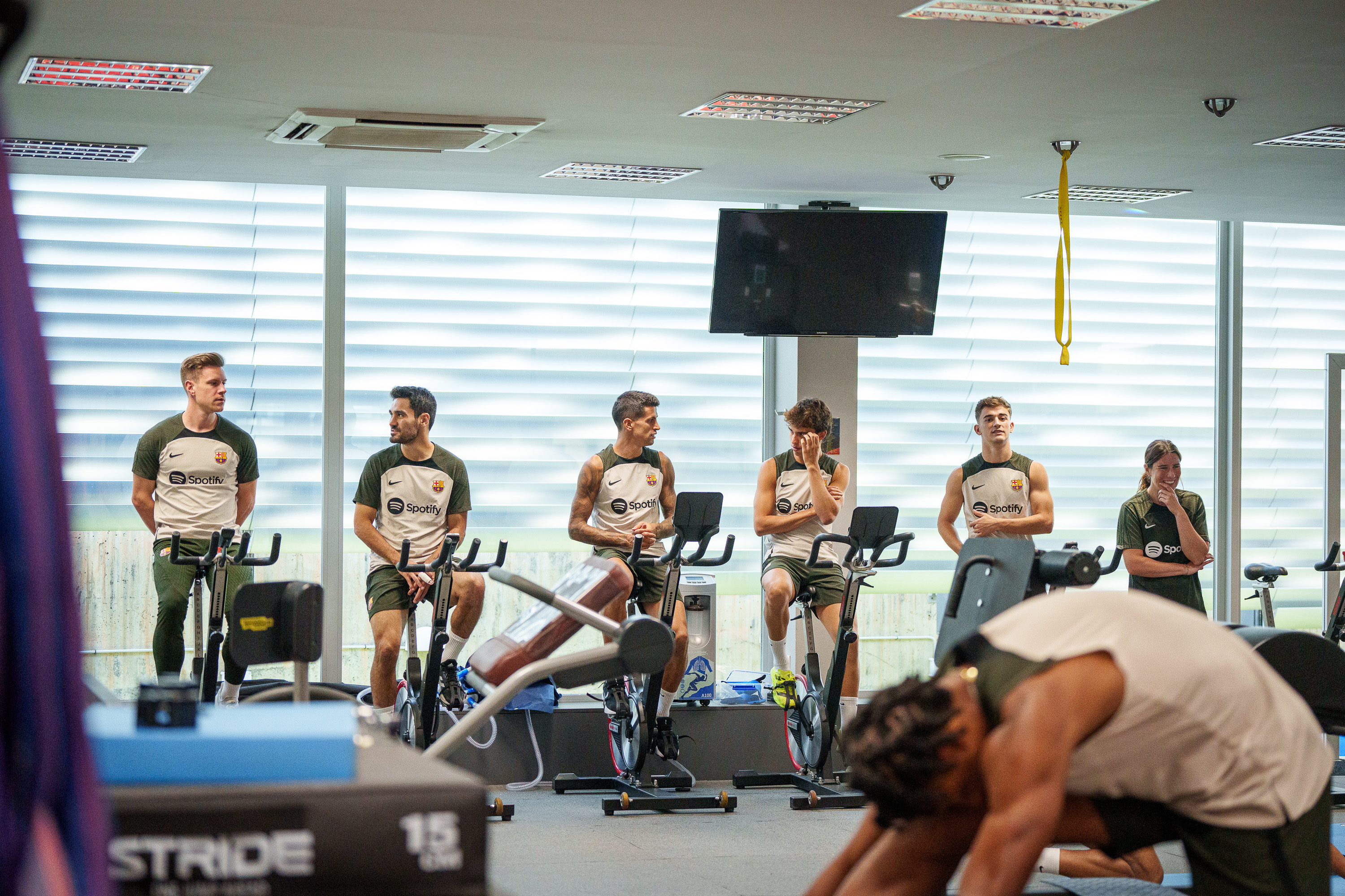Recovery session with eye on the Champions League