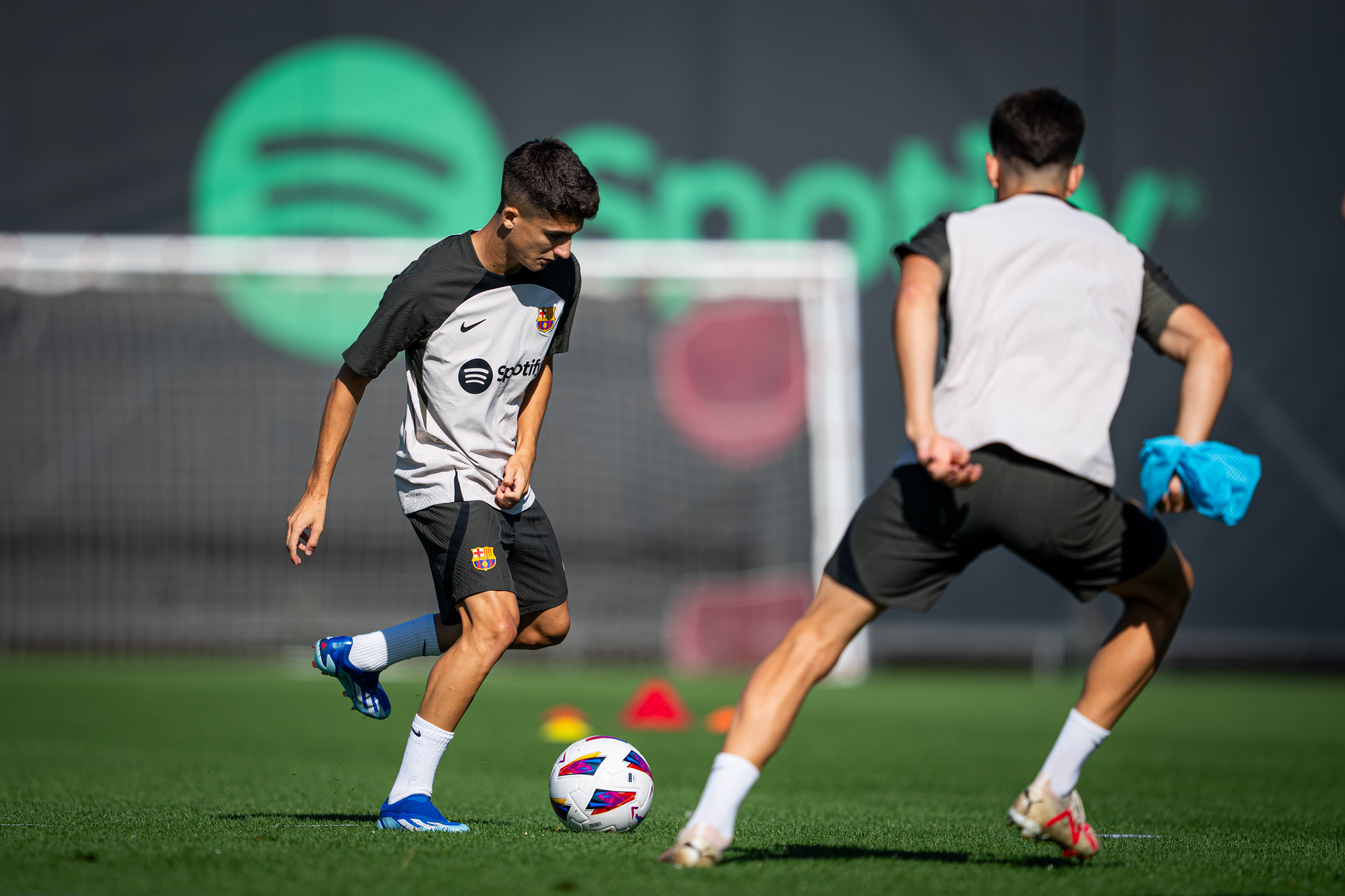 Work goes on for the first team squad