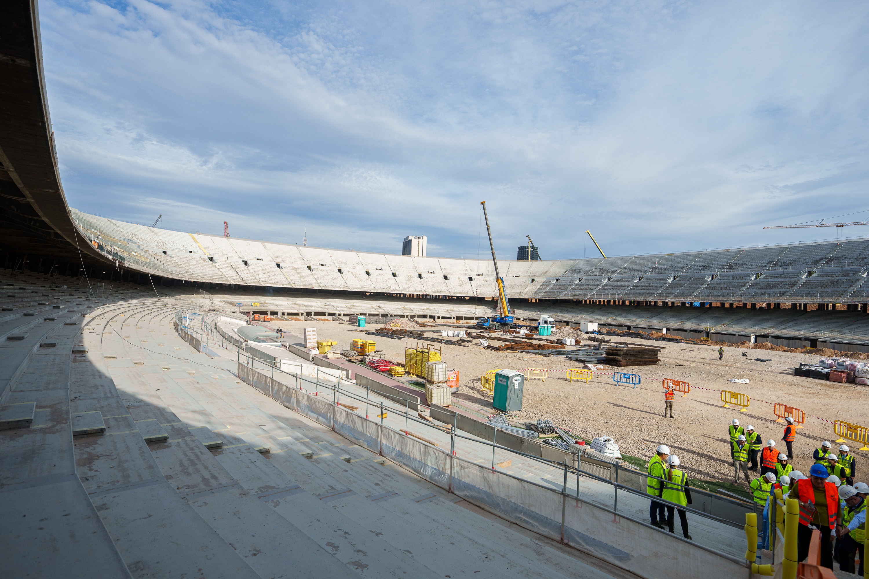 This is how the building work at Spotify Camp Nou is progressing
