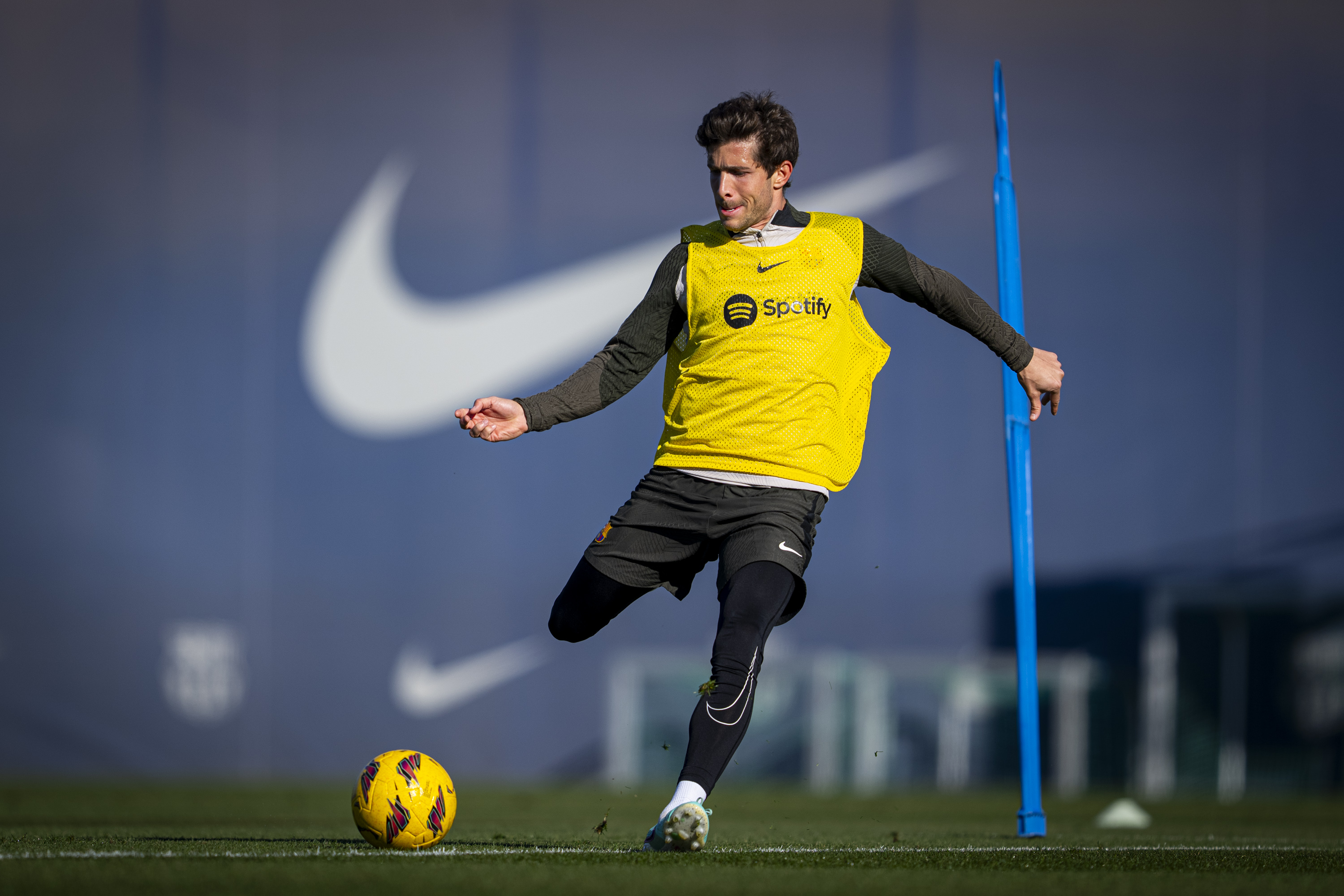 Recovery session after Valencia draw