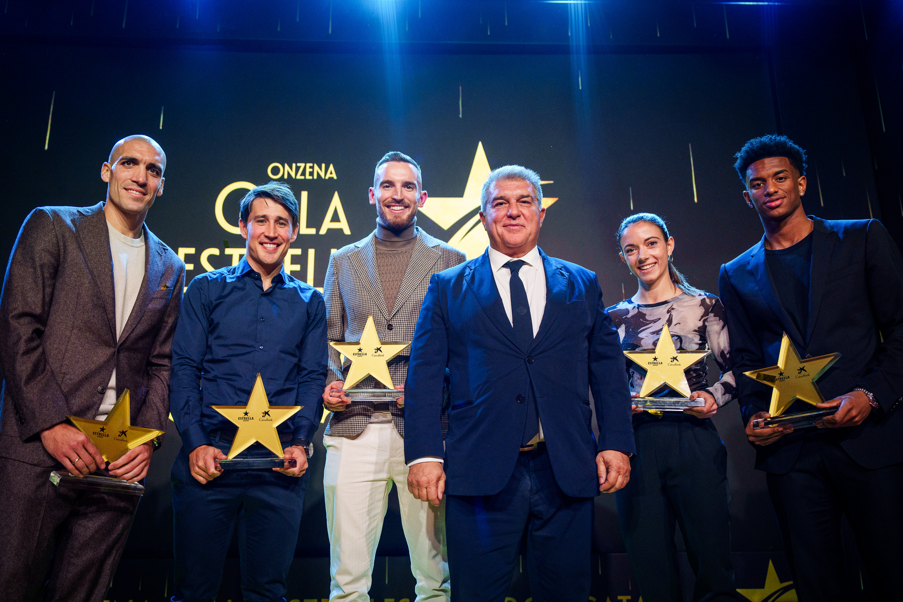 Multiple FC Barcelona winners at the Catalan Football Star Gala
