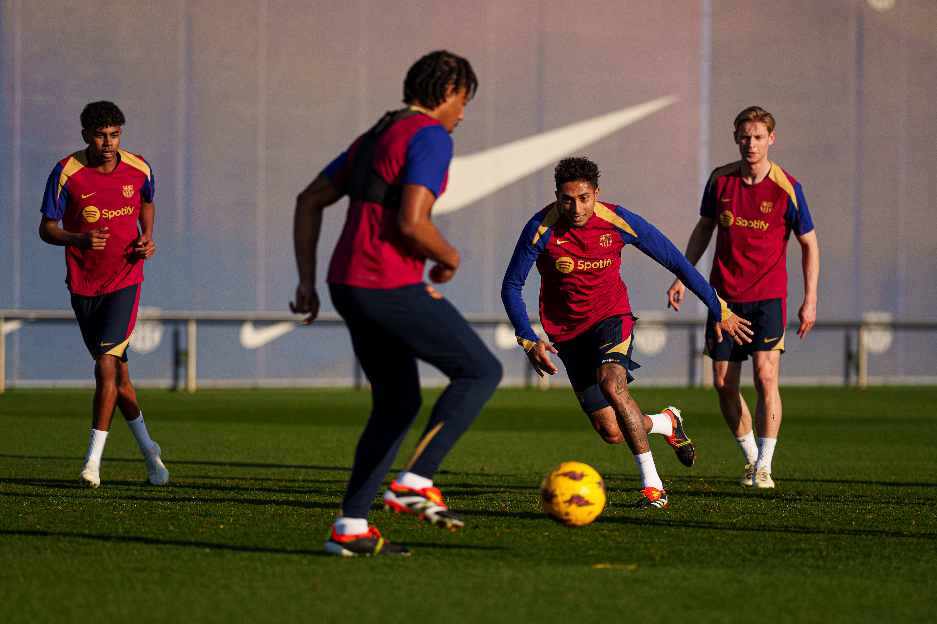 De retour à l'entraînement, focus sur Grenade