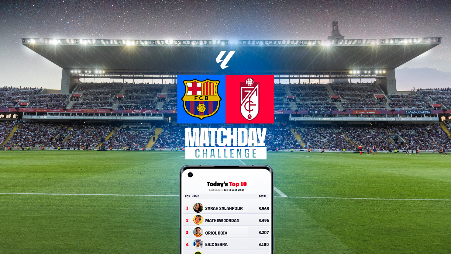 The Match Day Challenge is on!