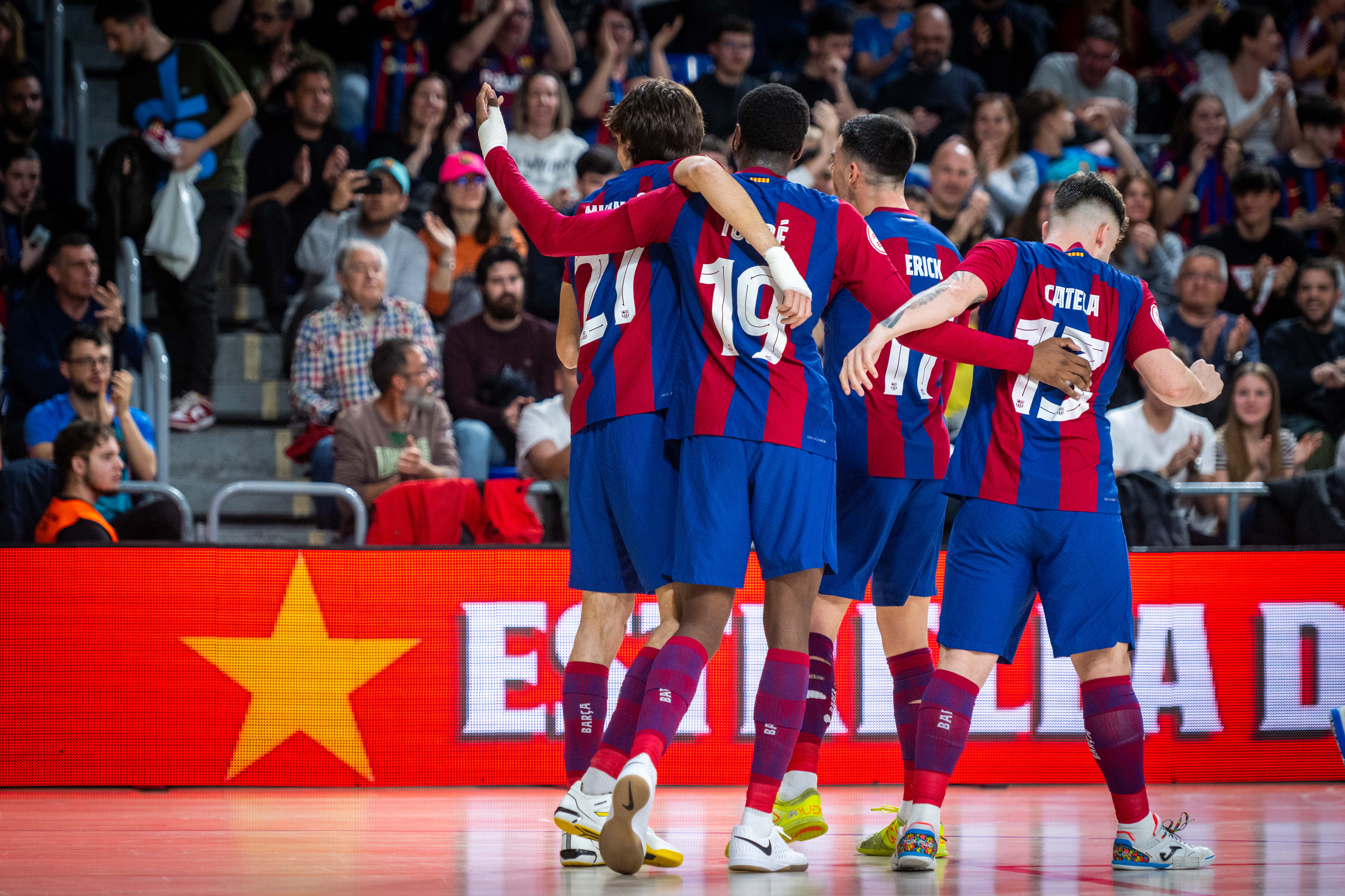 Barça 6-4 Industrias Santa Coloma: Party atmosphere with La Masia on show