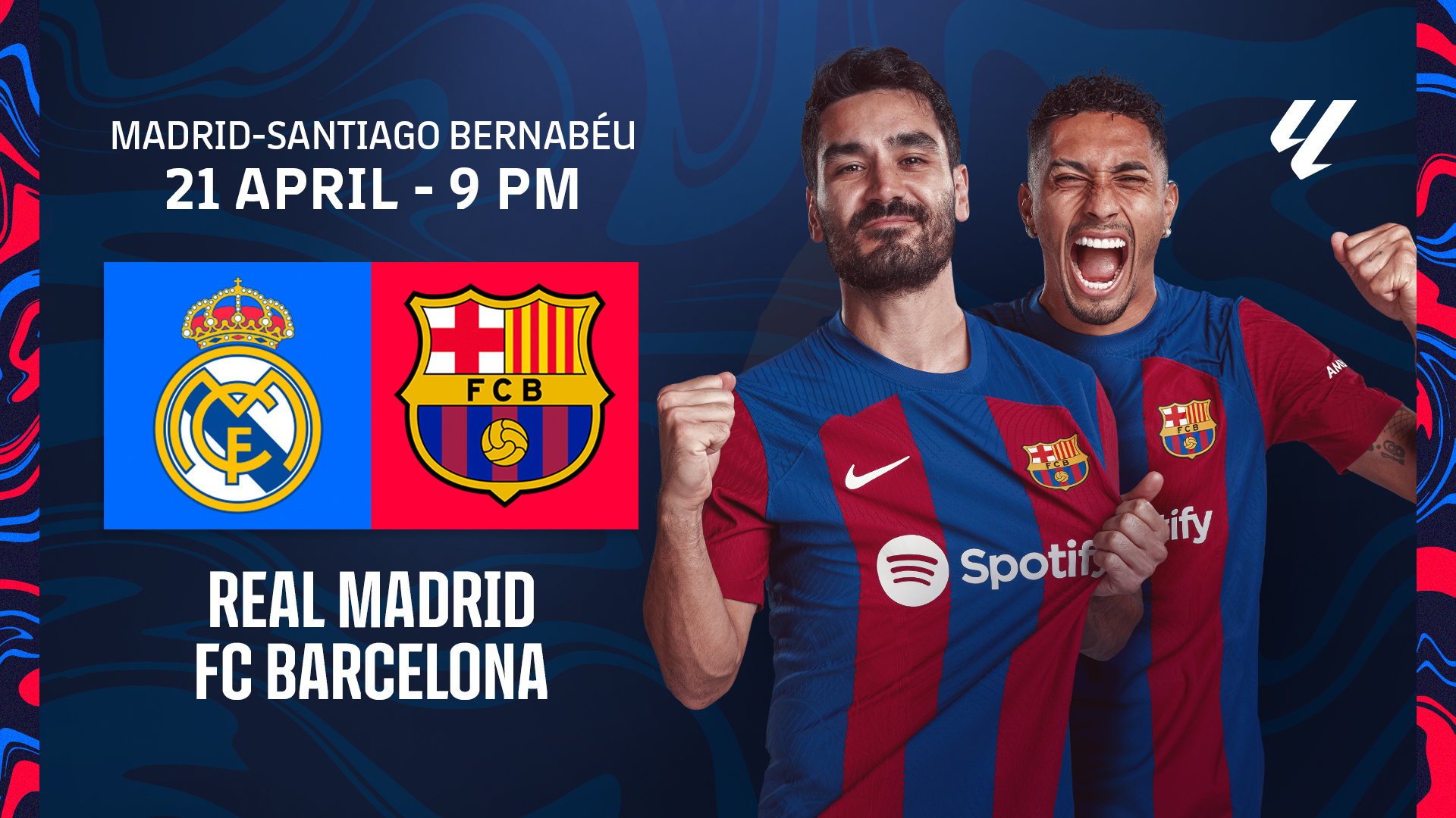 Application for tickets for Real Madrid away