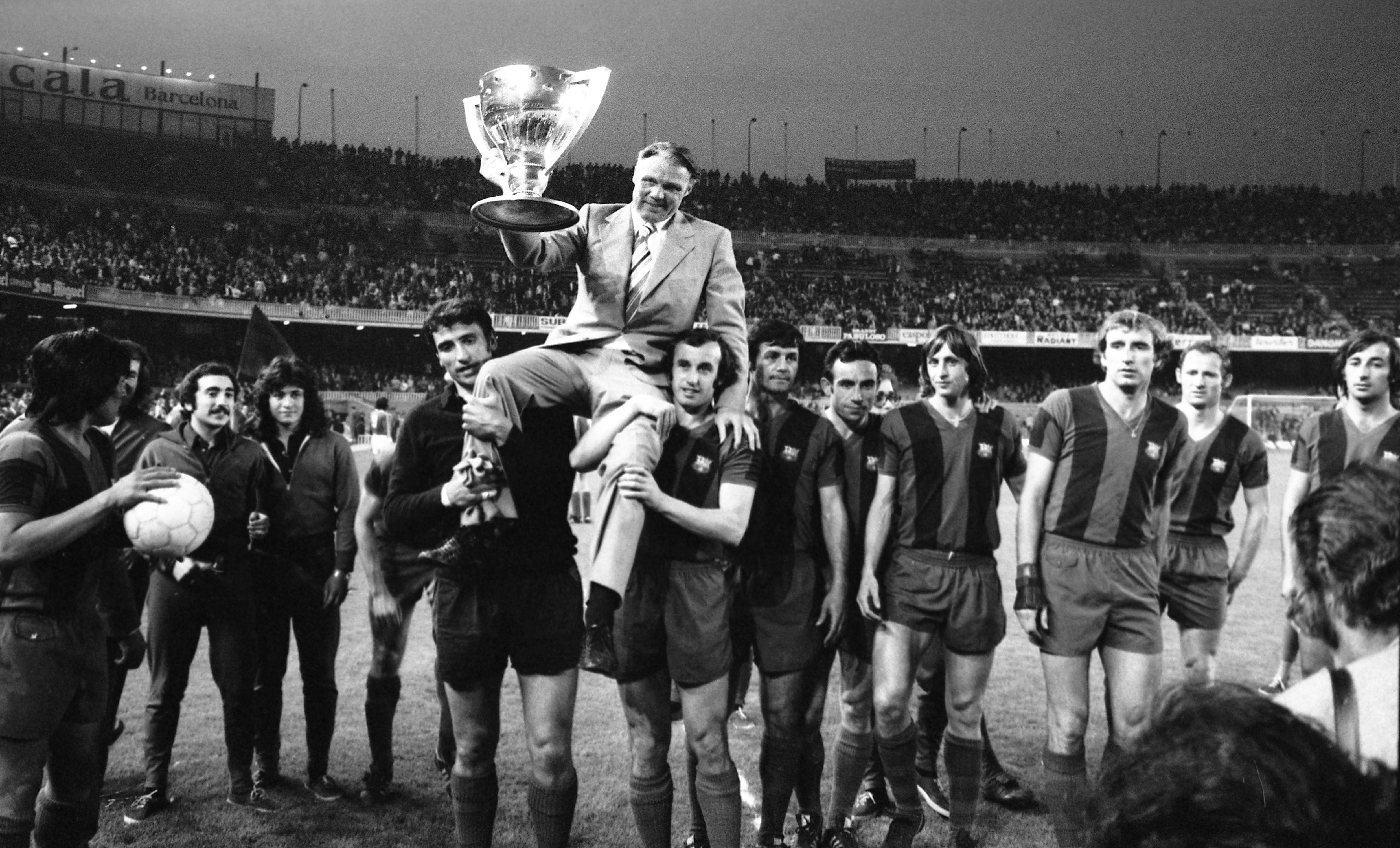 50 anys de la Lliga de Johan Cruyff com a jugador