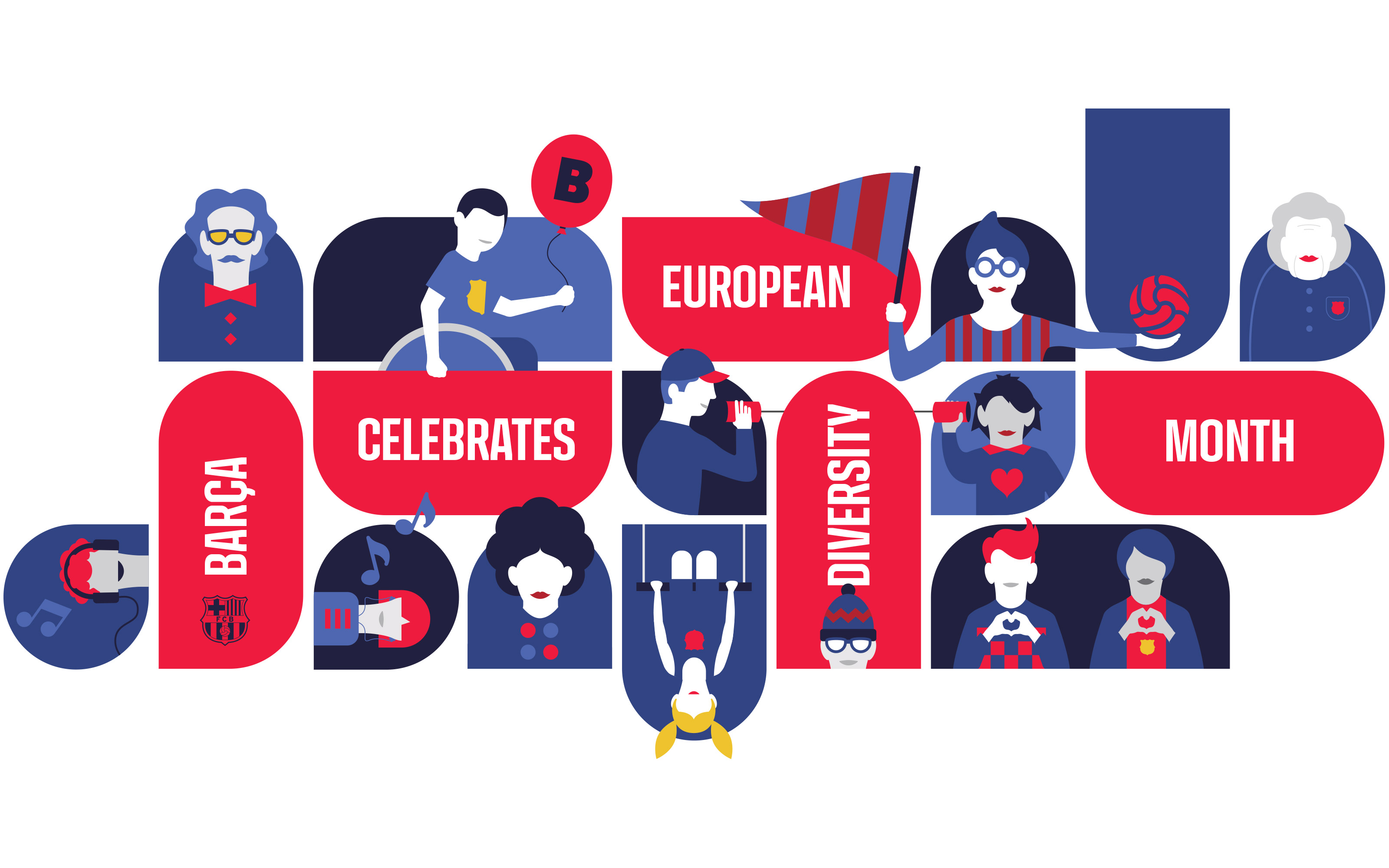 FC Barcelona supports European Diversity Month