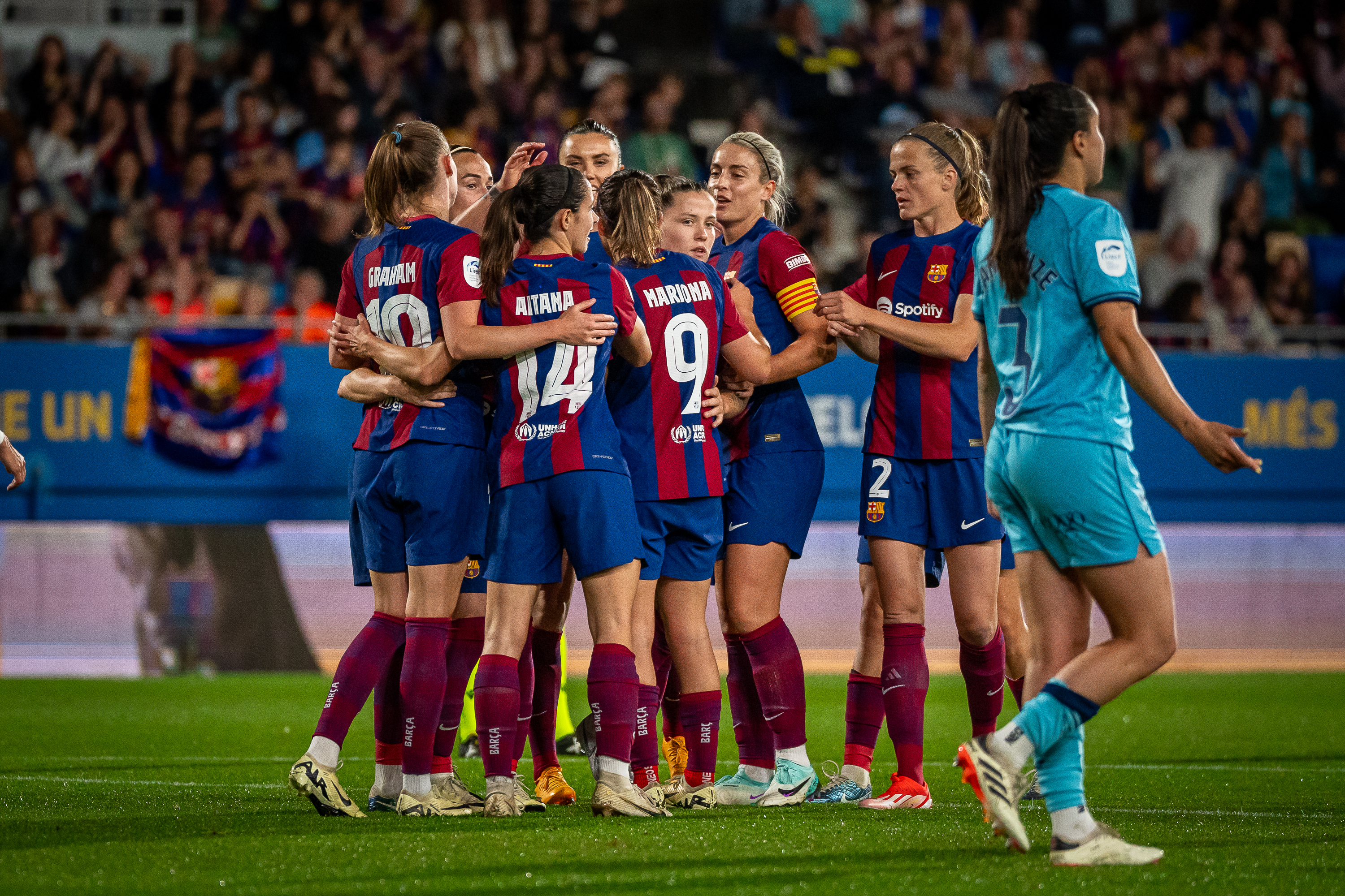 Barça - Athletic Club: Las campeonas quieren más (7-0)