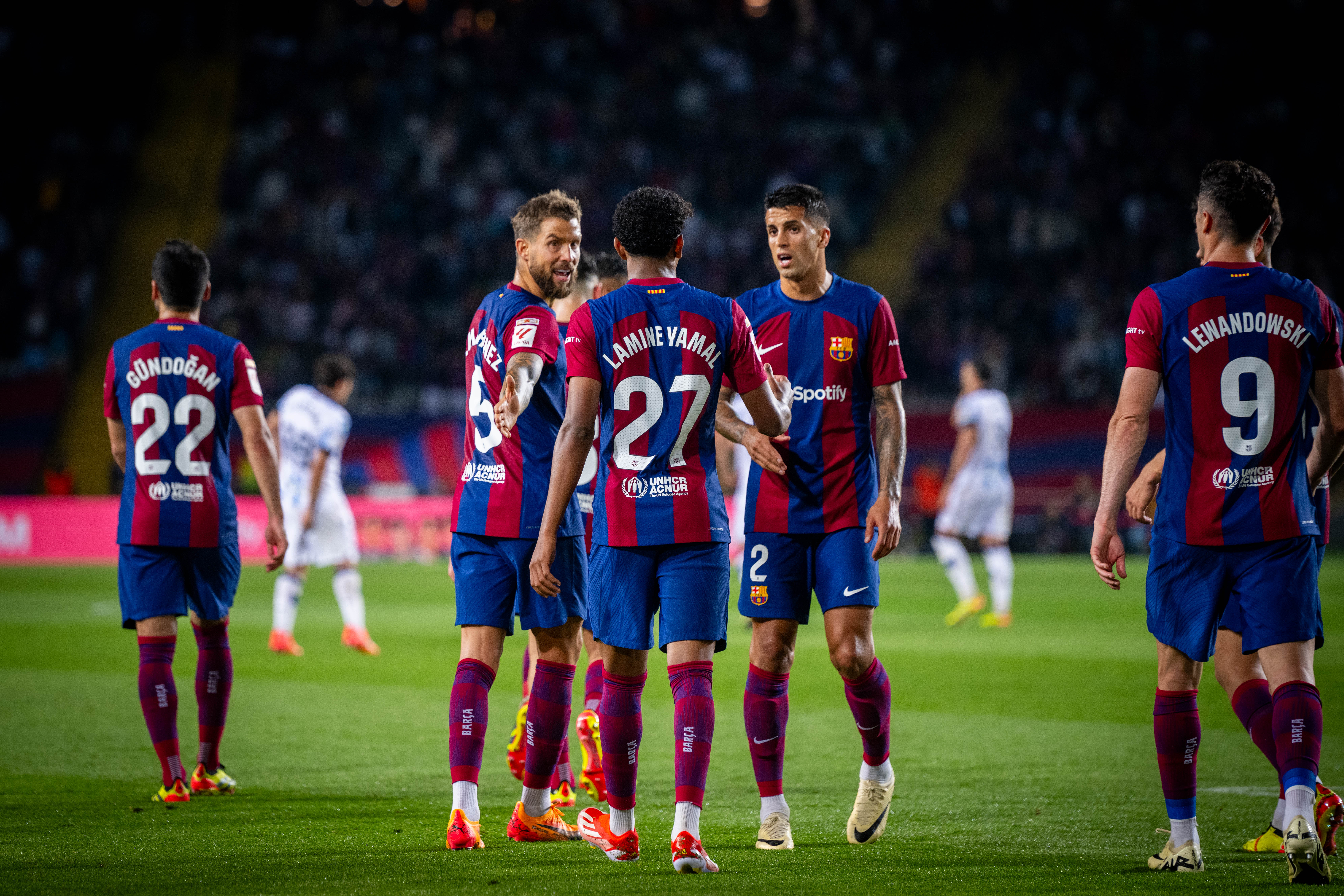 Les cinc dades del Barça - Rayo Vallecano