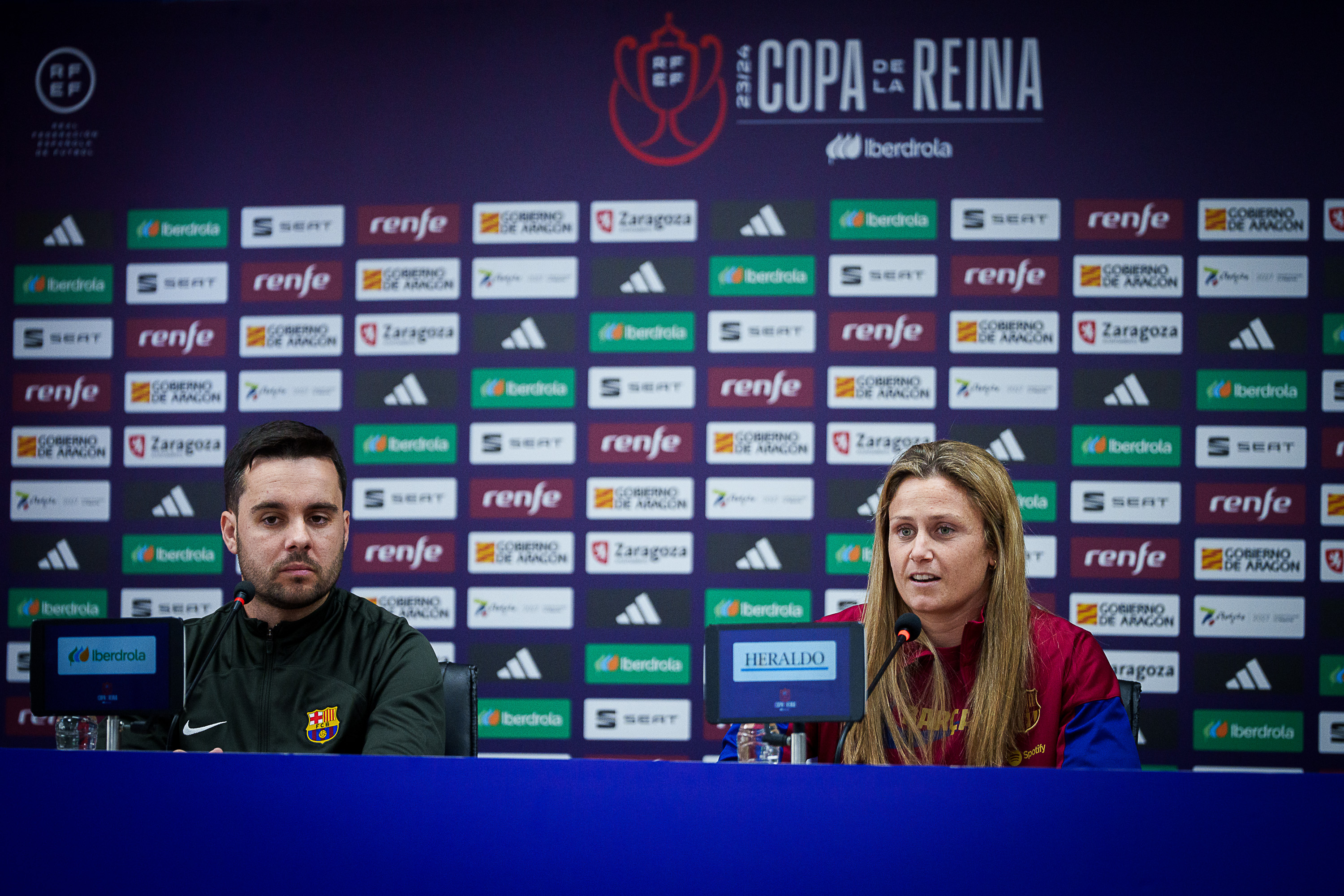 Jonatan Giráldez: "Veo ambición, ganas y concentración para poder ganar"