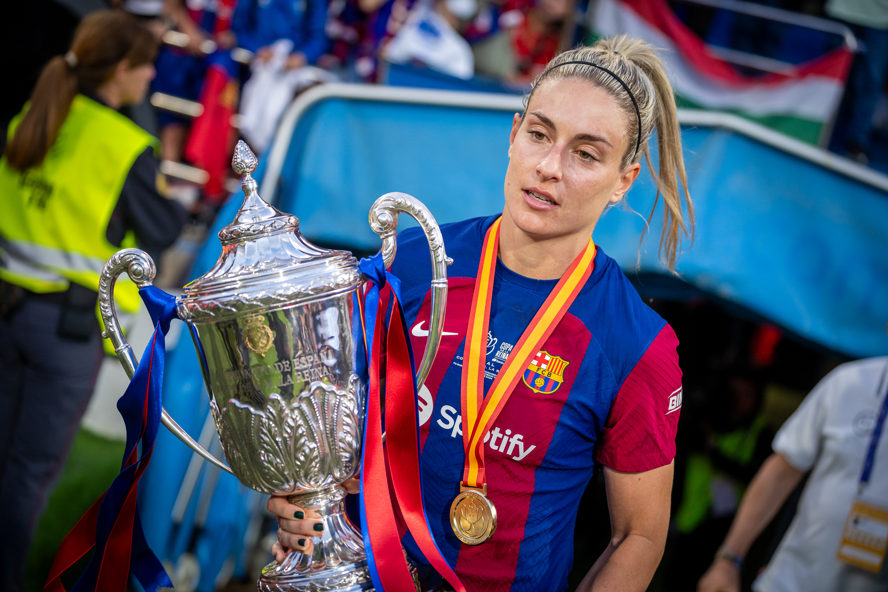 Alexia Putellas se convierte en la jugadora con más títulos de la historia