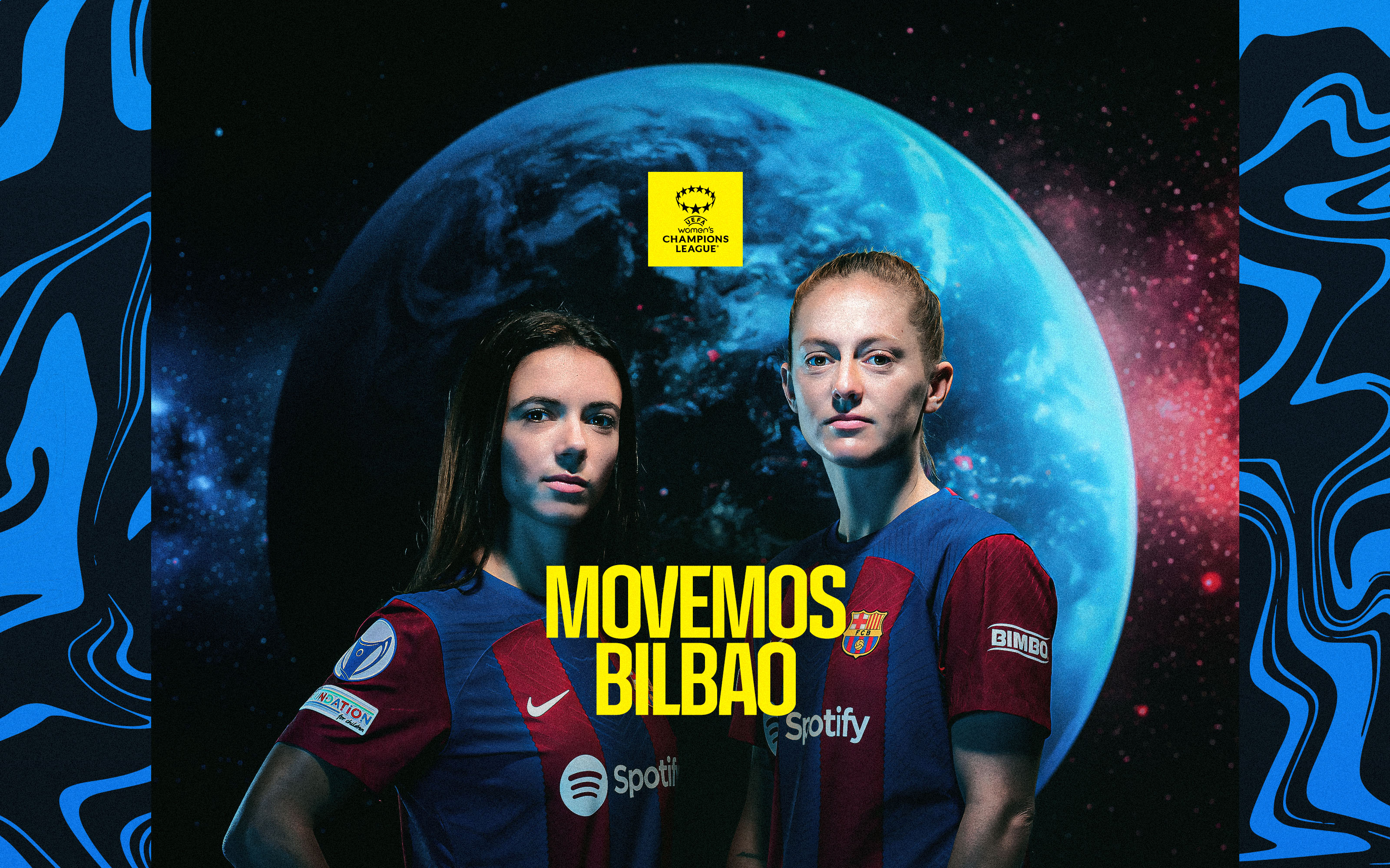 FC Barcelona activities in Bilbao for UWCL Final