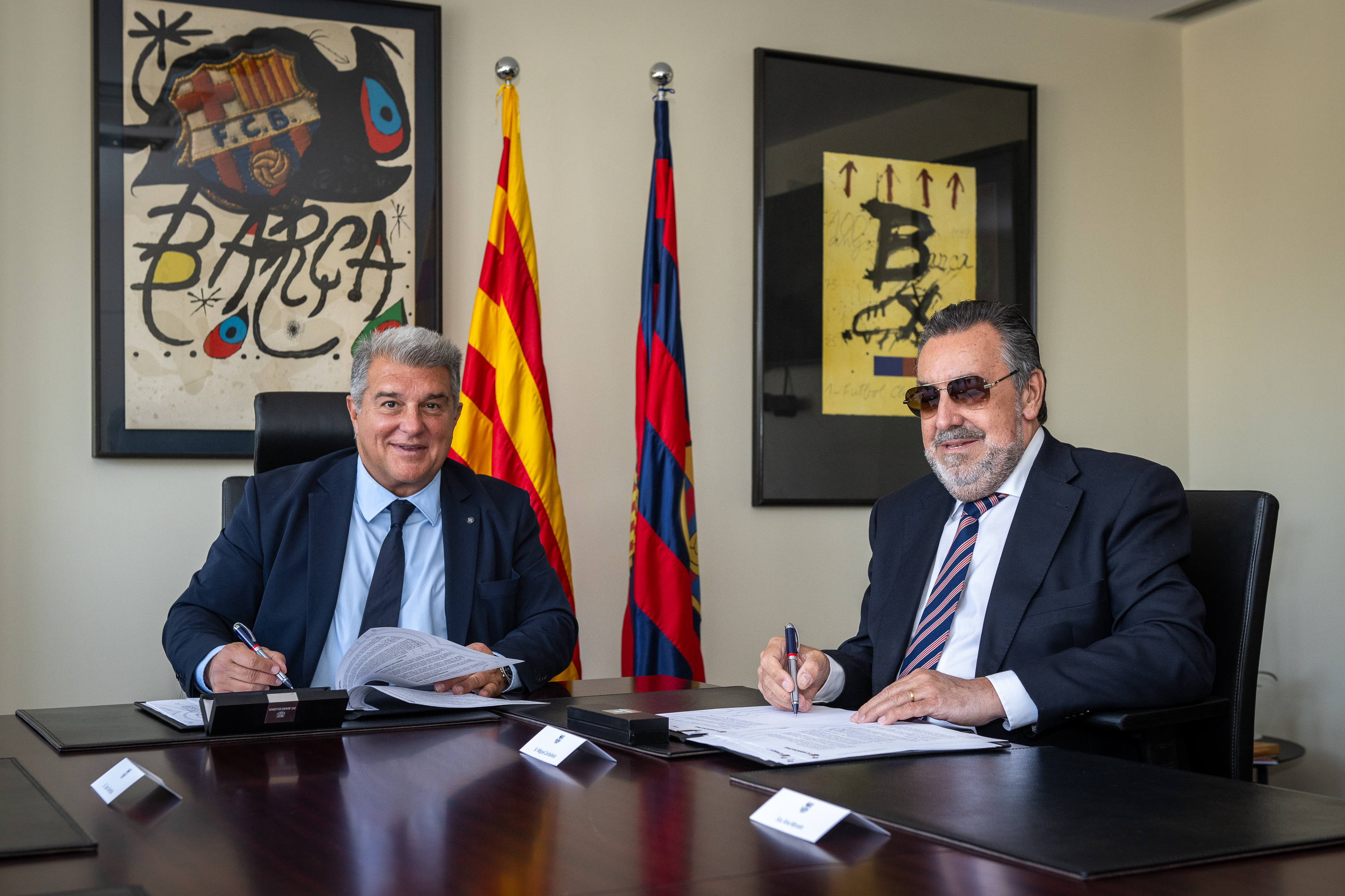 FC Barcelona and Grup Social ONCE sign an agreement to promote ...