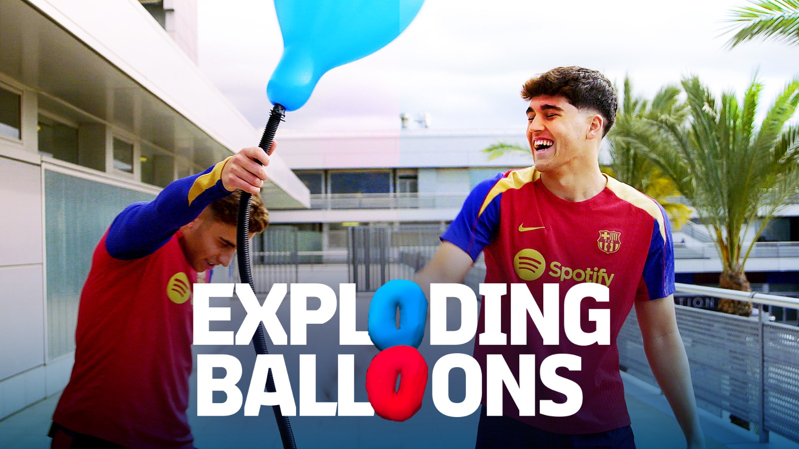 Exploding Balloons... with Fermín and Cubarsí