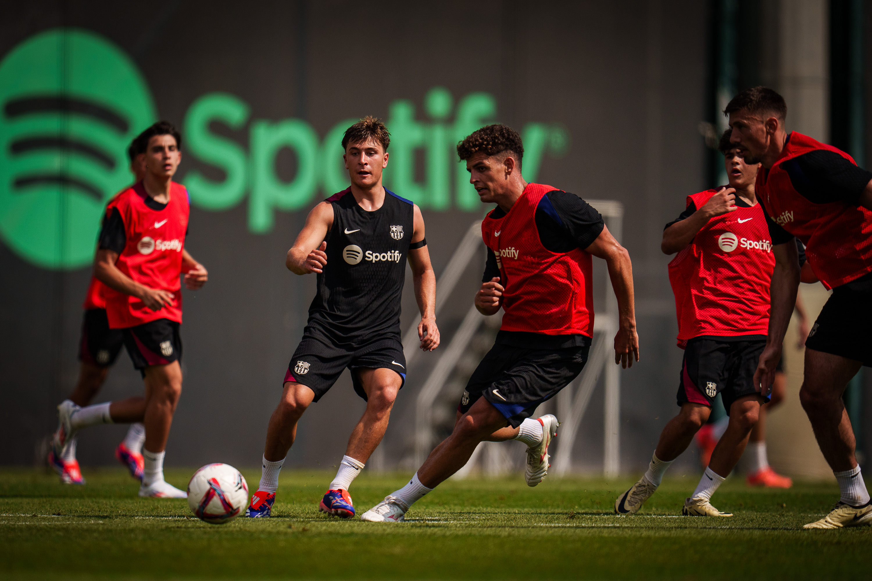 More preseason training on Friday morning