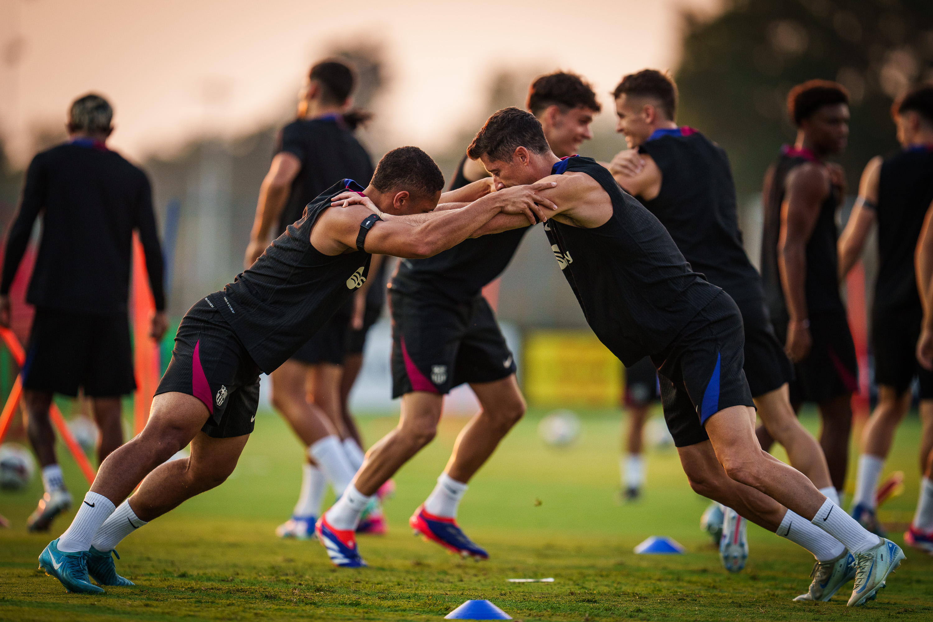 Final double session in the United States, complete