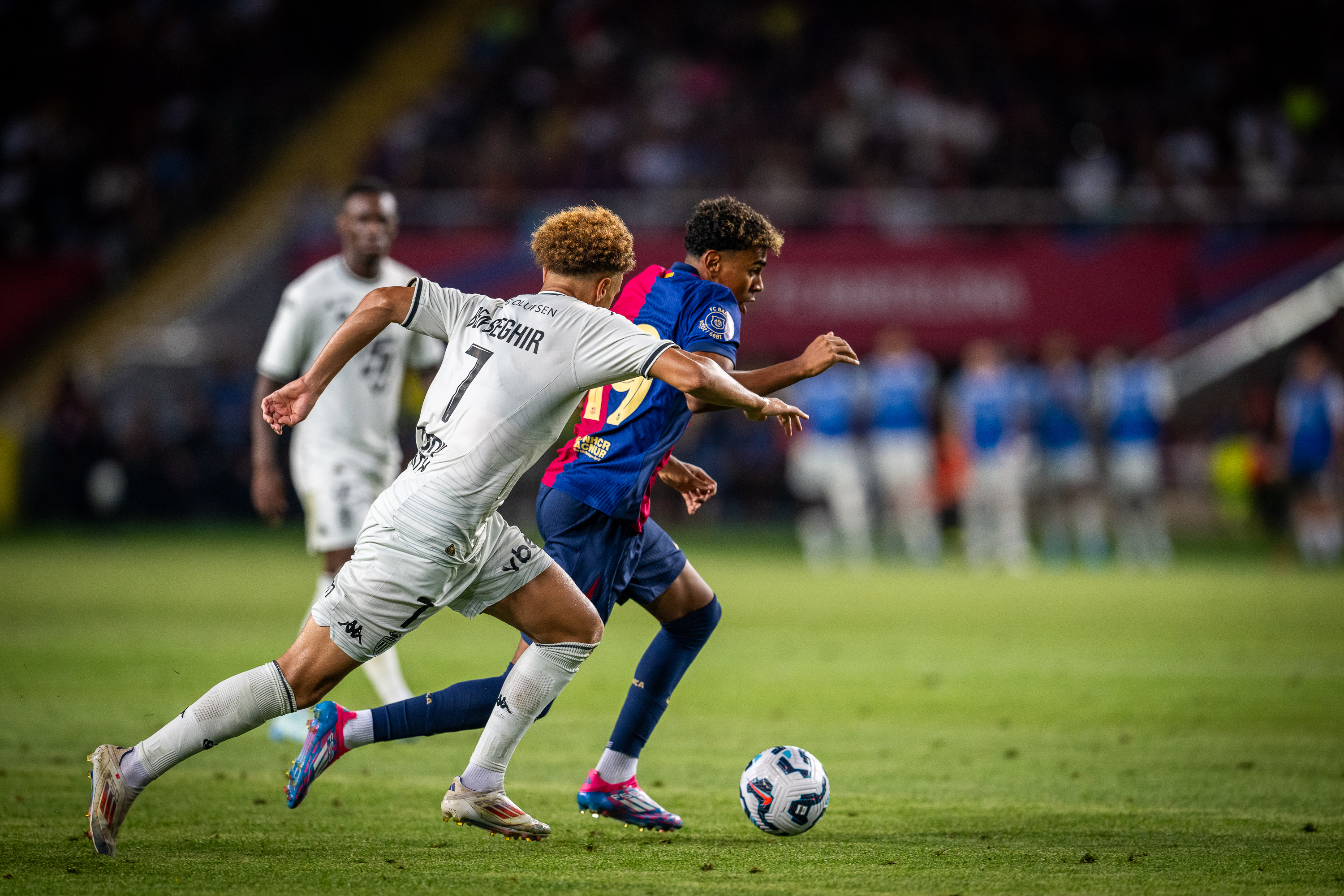 The best photos from the game against Monaco